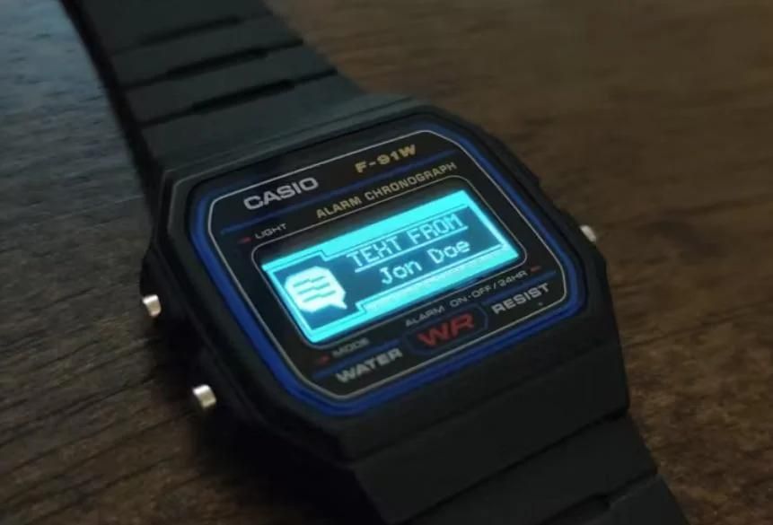 F91 Kepler: The Ultimate Mod Casio F91 Smartwatch | WatchCrunch