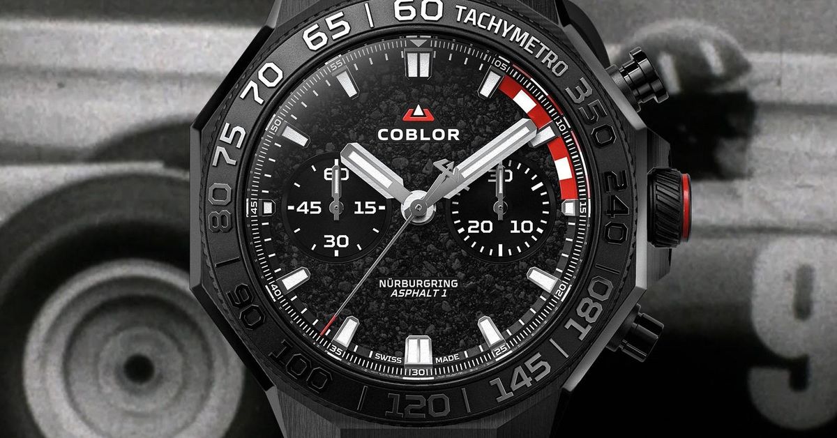 COBLOR NÜRBURGRING ASPHALT 1 - the world's first asphalt watch ...