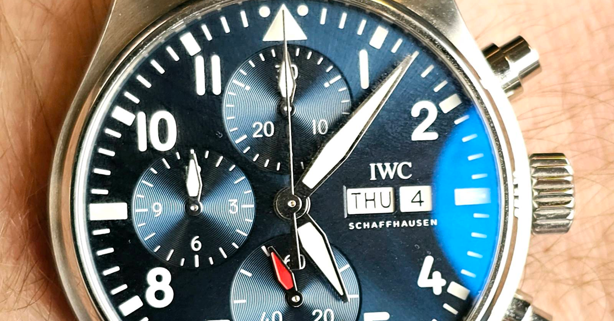 IWC Pilots Chronograph | WatchCrunch