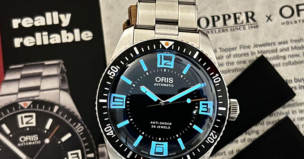 Topper Edition Oris 65 Maxi | WatchCrunch
