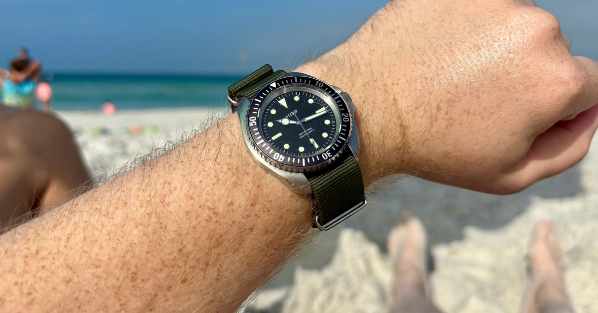 The French Frogman got baptized yesterday. | WatchCrunch