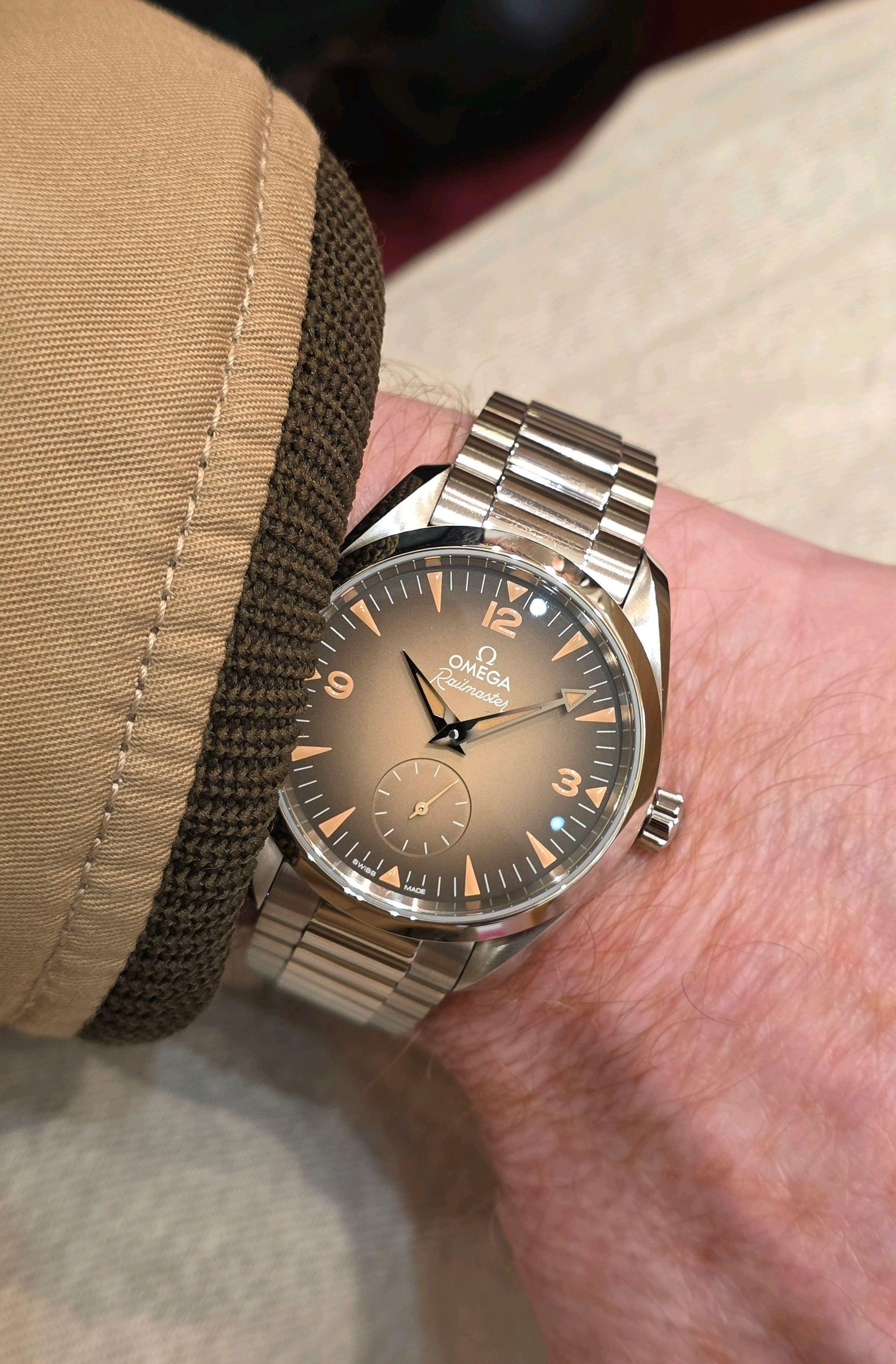 New Omega Railmaster | WatchCrunch