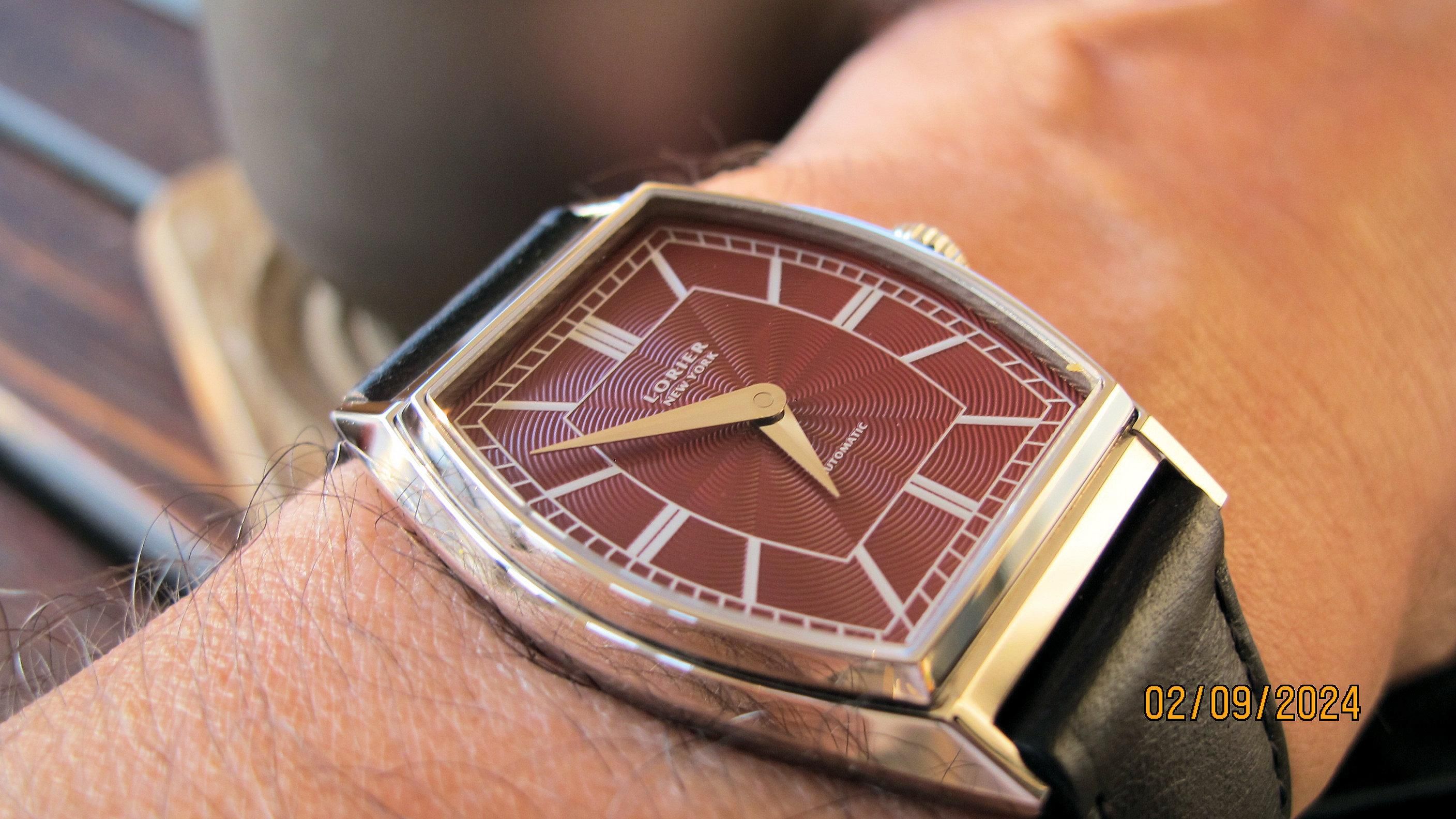 The Zephyr is the kind of a watch that my grandfather would have worn ...