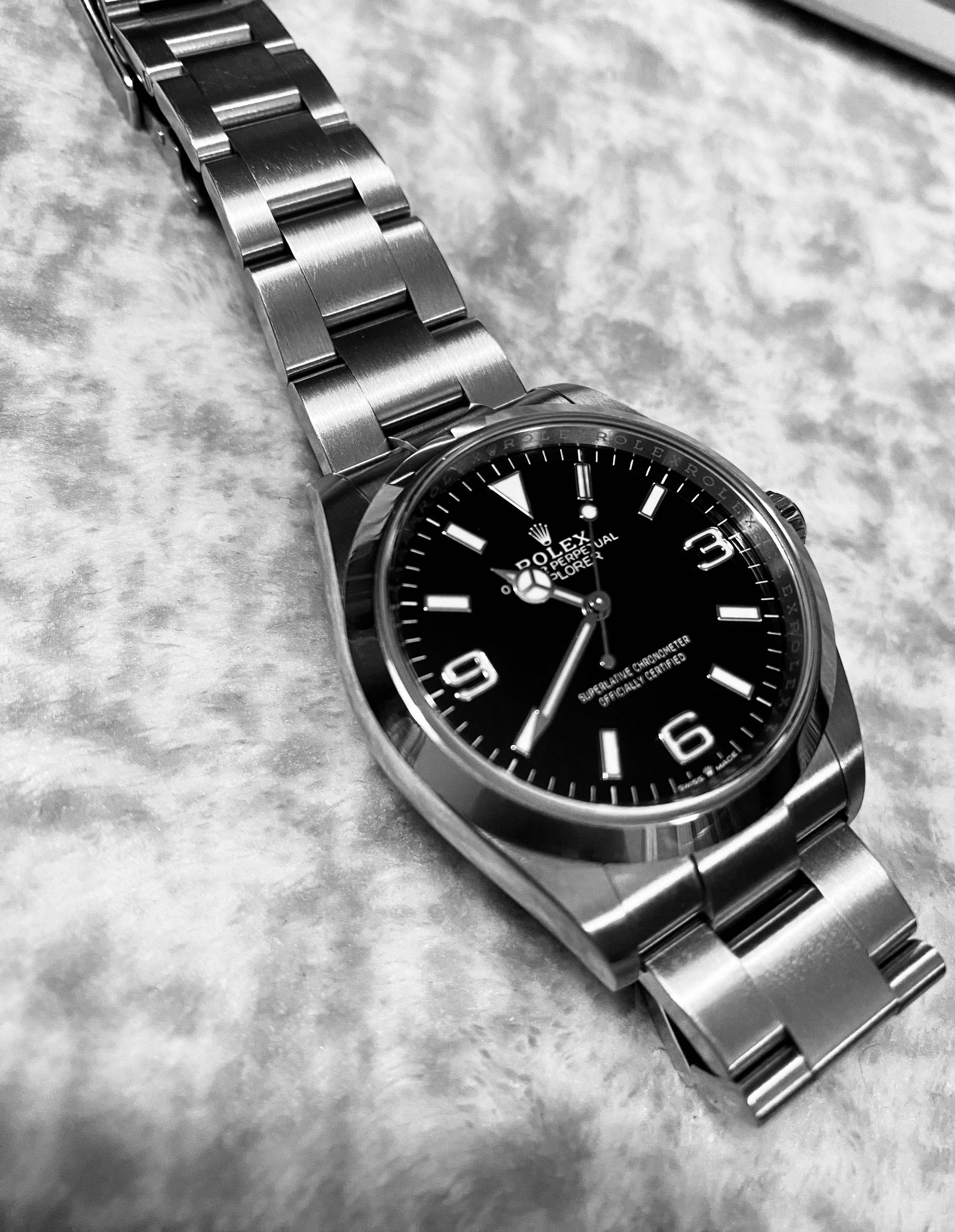 Rolex Explorer 124270 on Perlon Strap?¿ | WatchCrunch