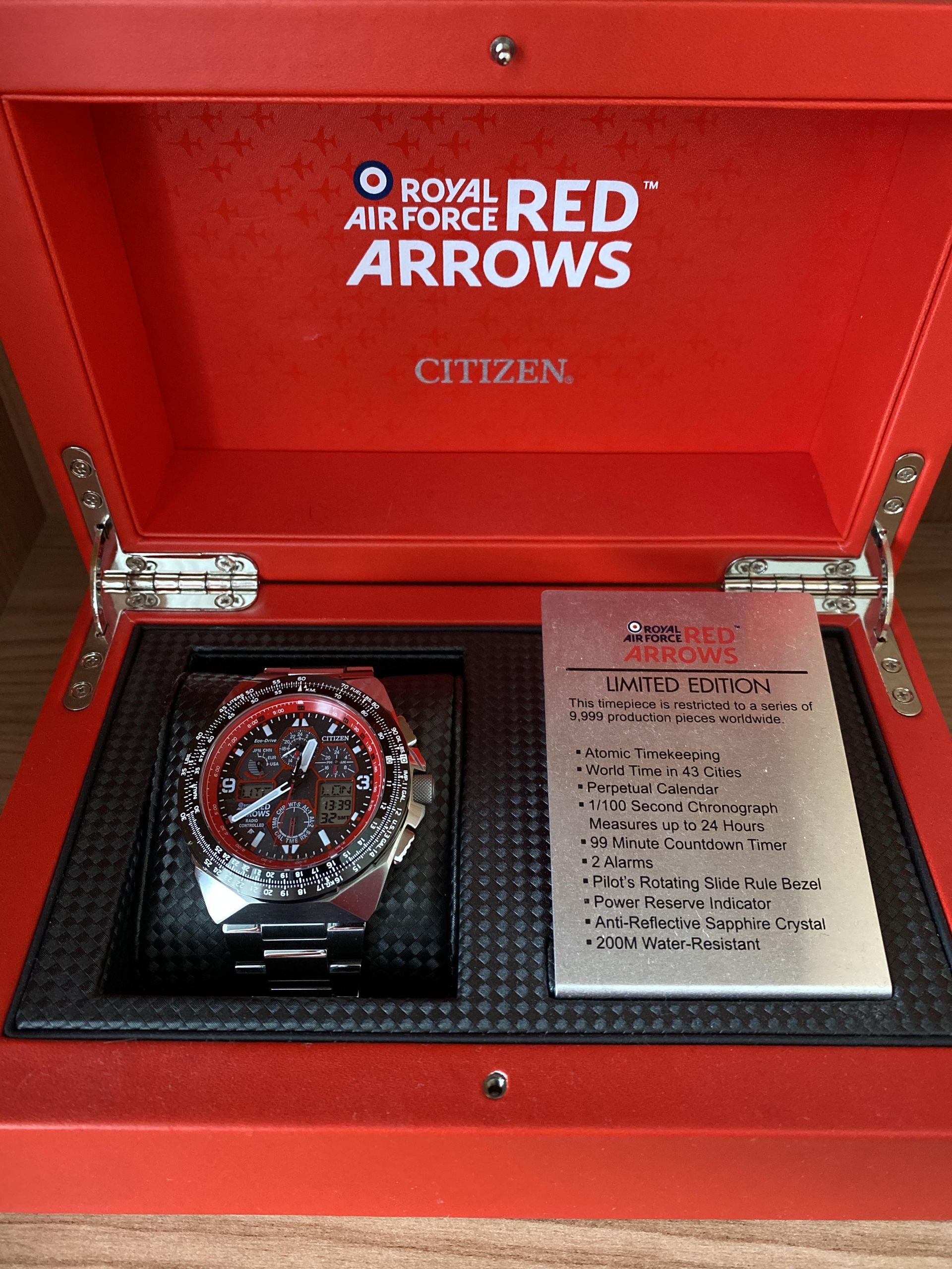 Citizen Navihawk Red Arrows Special Edition | WatchCrunch