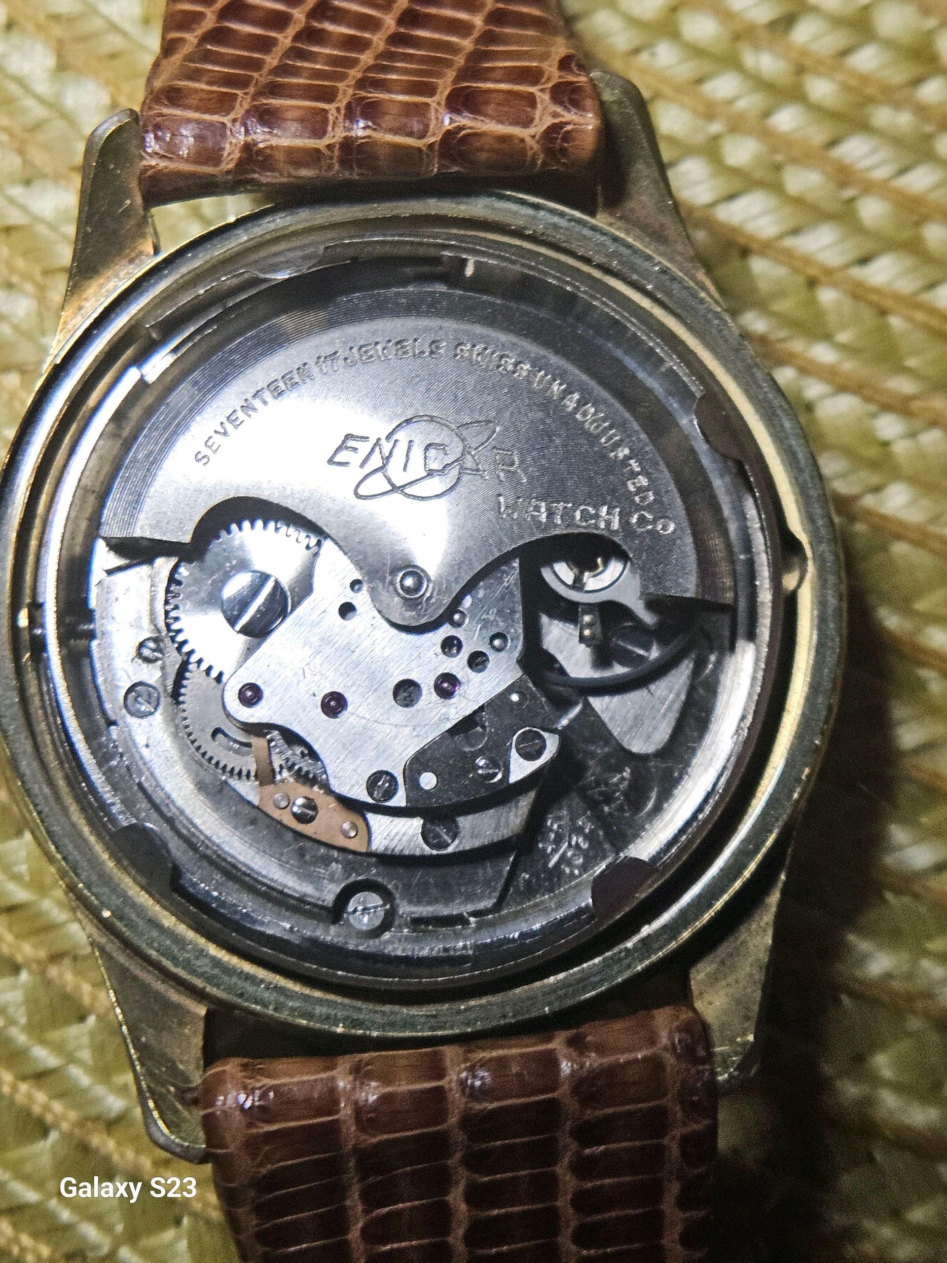 Never really heard of this brand but apparently have Enicar movement ...