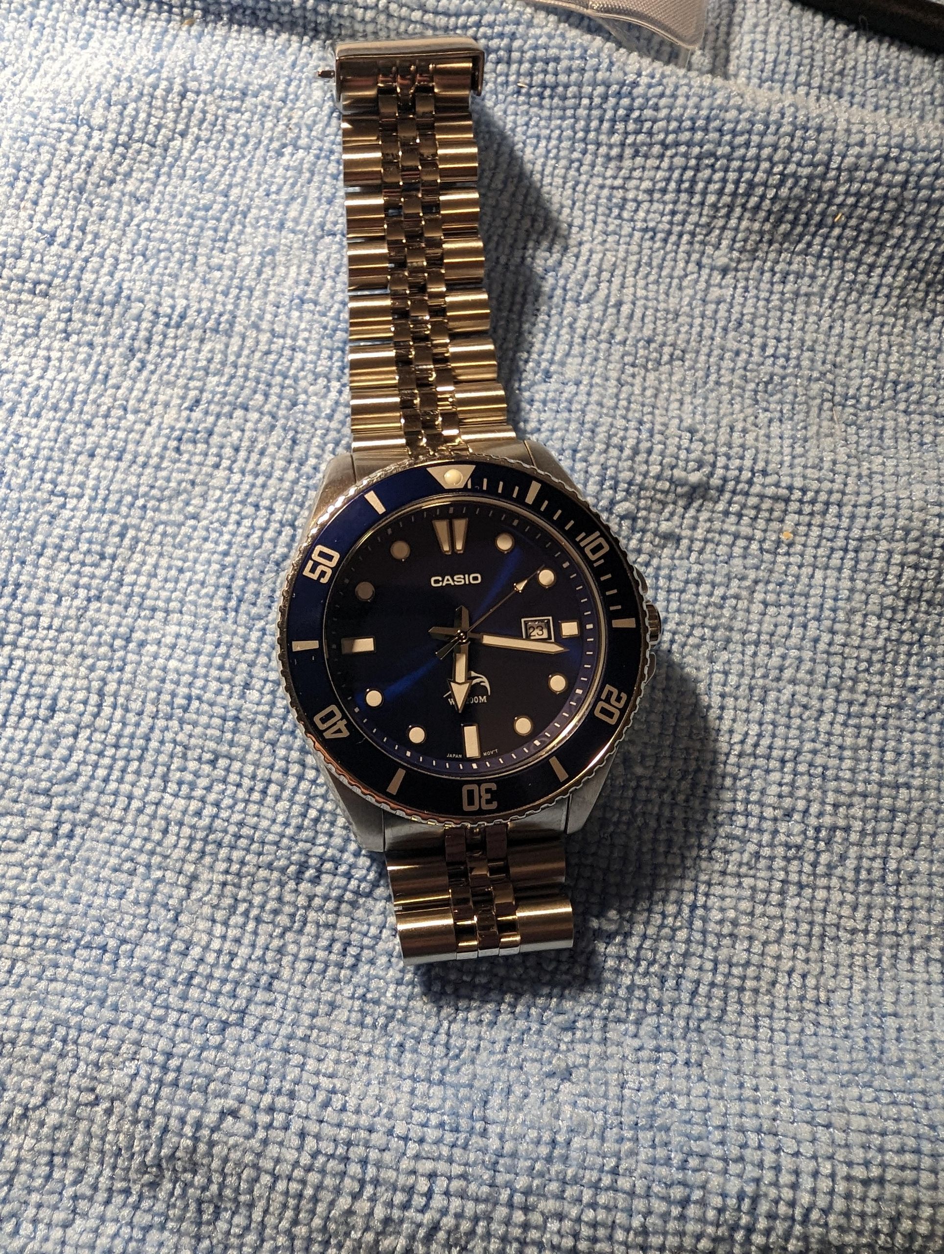 Casio Duro with Islander bracelet | WatchCrunch