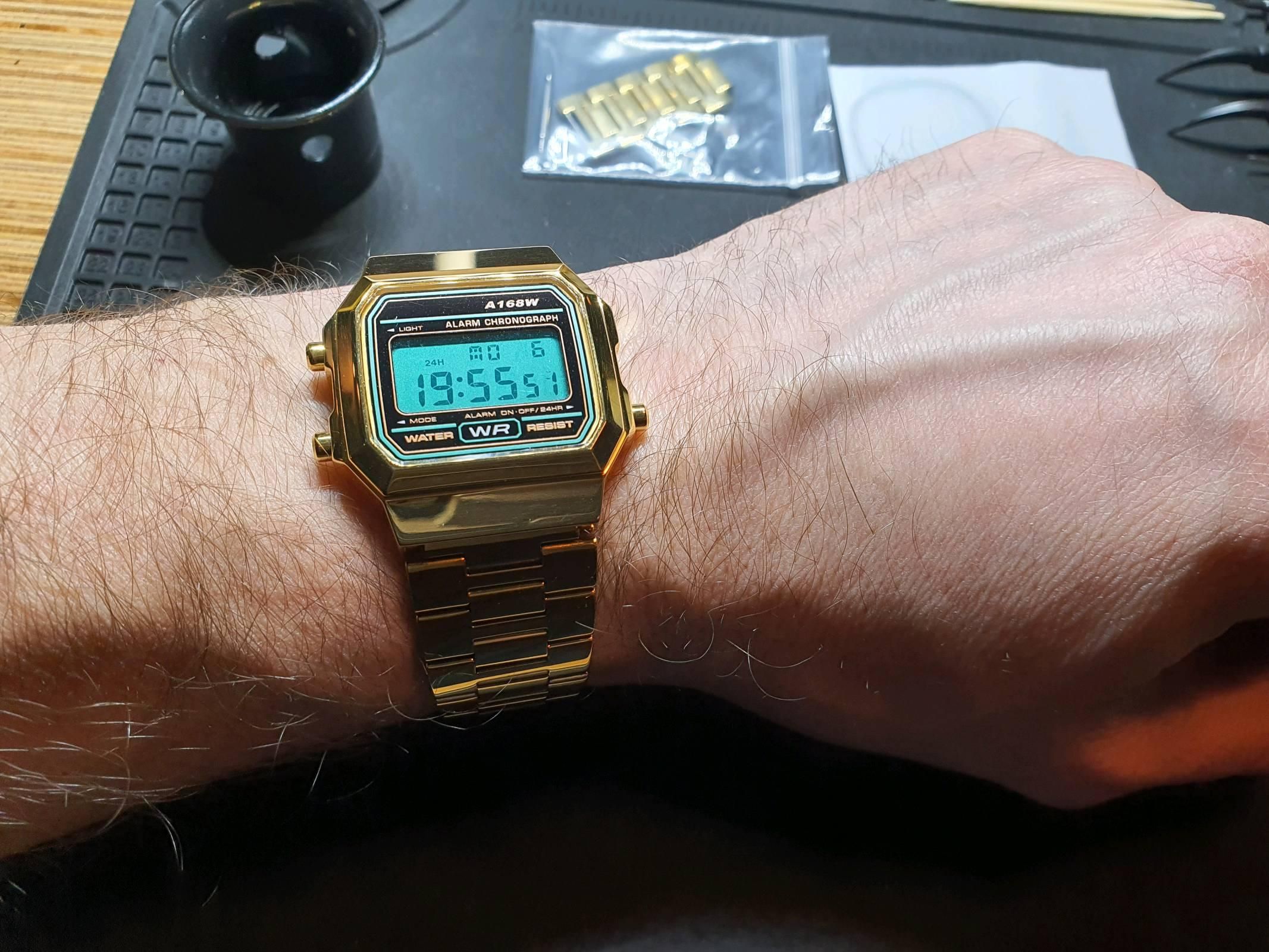 SKXmod "Casio" A168W | WatchCrunch