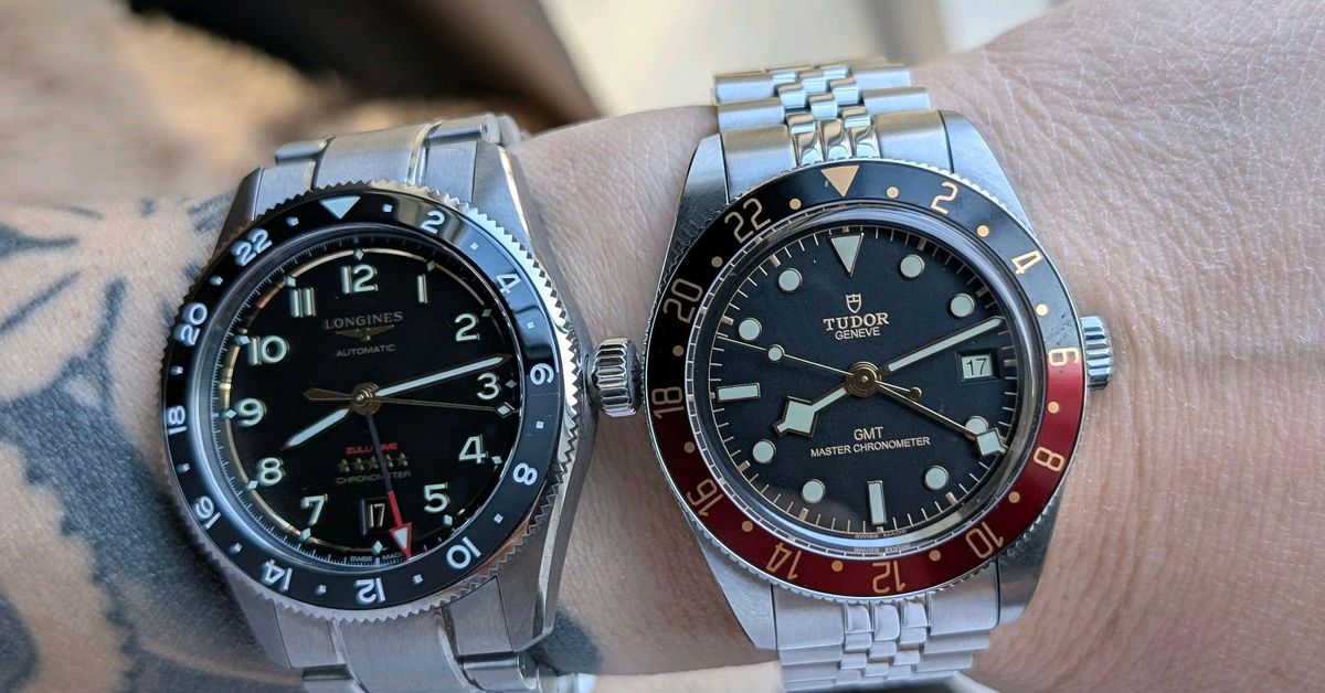 Best GMTs in 2024 Longines Zulu Time and Tudor BB58 GMT | WatchCrunch