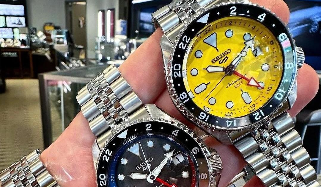 New Seiko 5 GMT colours | WatchCrunch