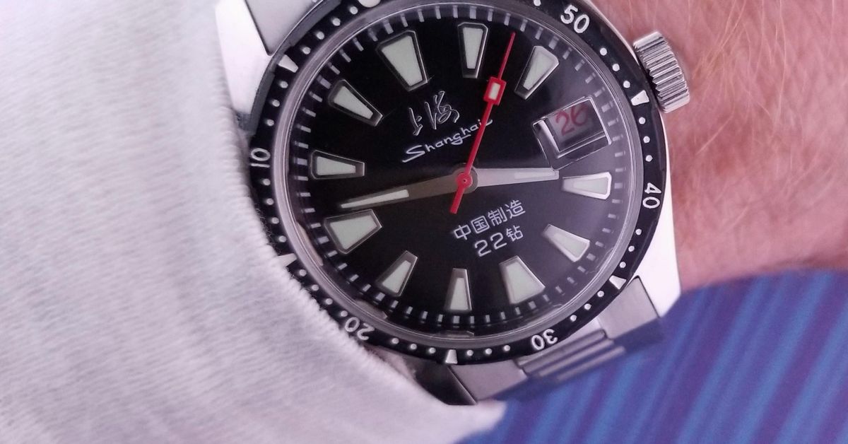 Shanghai 22 jewel Model 114 re-issue (2009/2010) | WatchCrunch