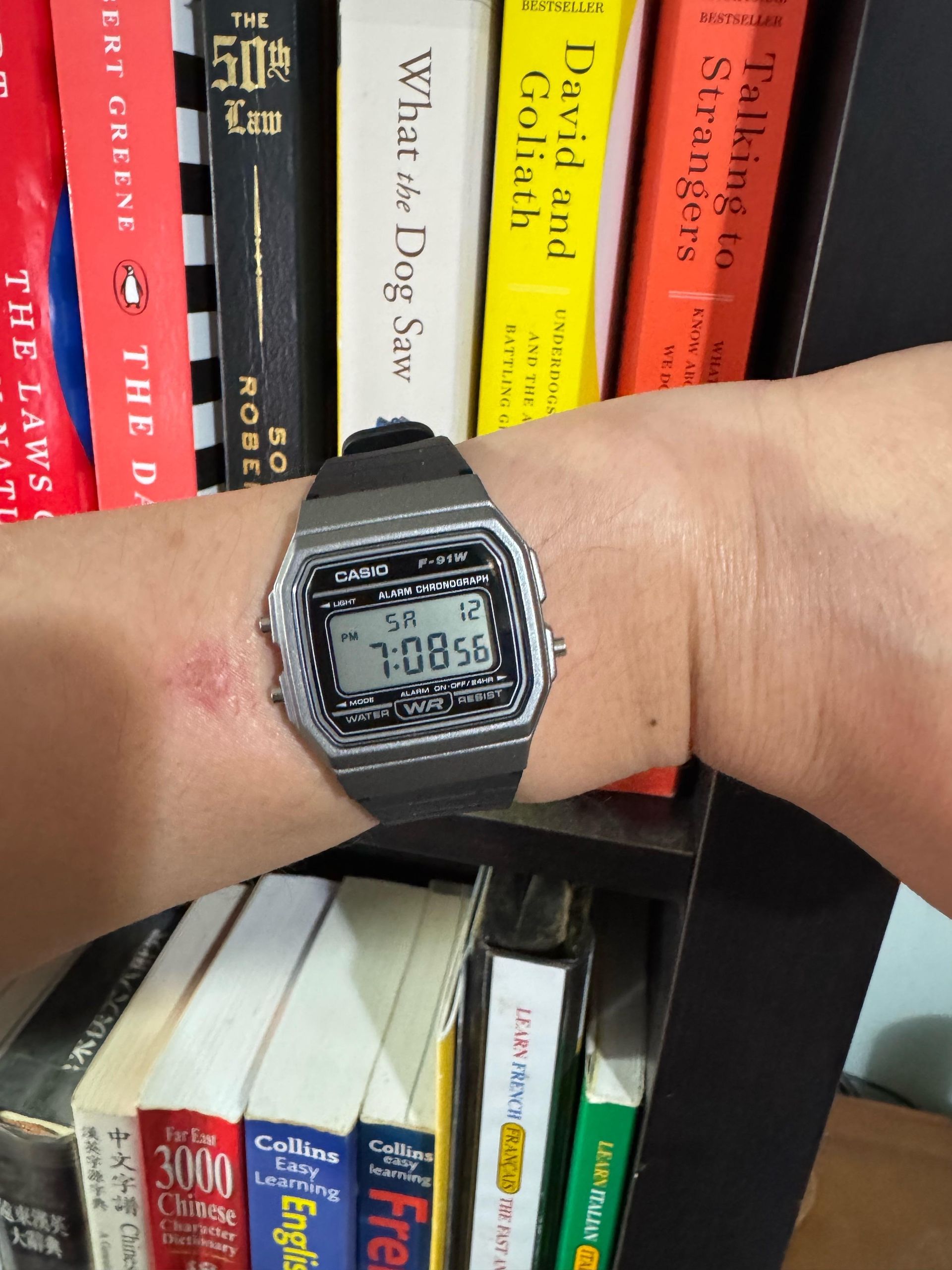 Casio F-91WM-1B | WatchCrunch