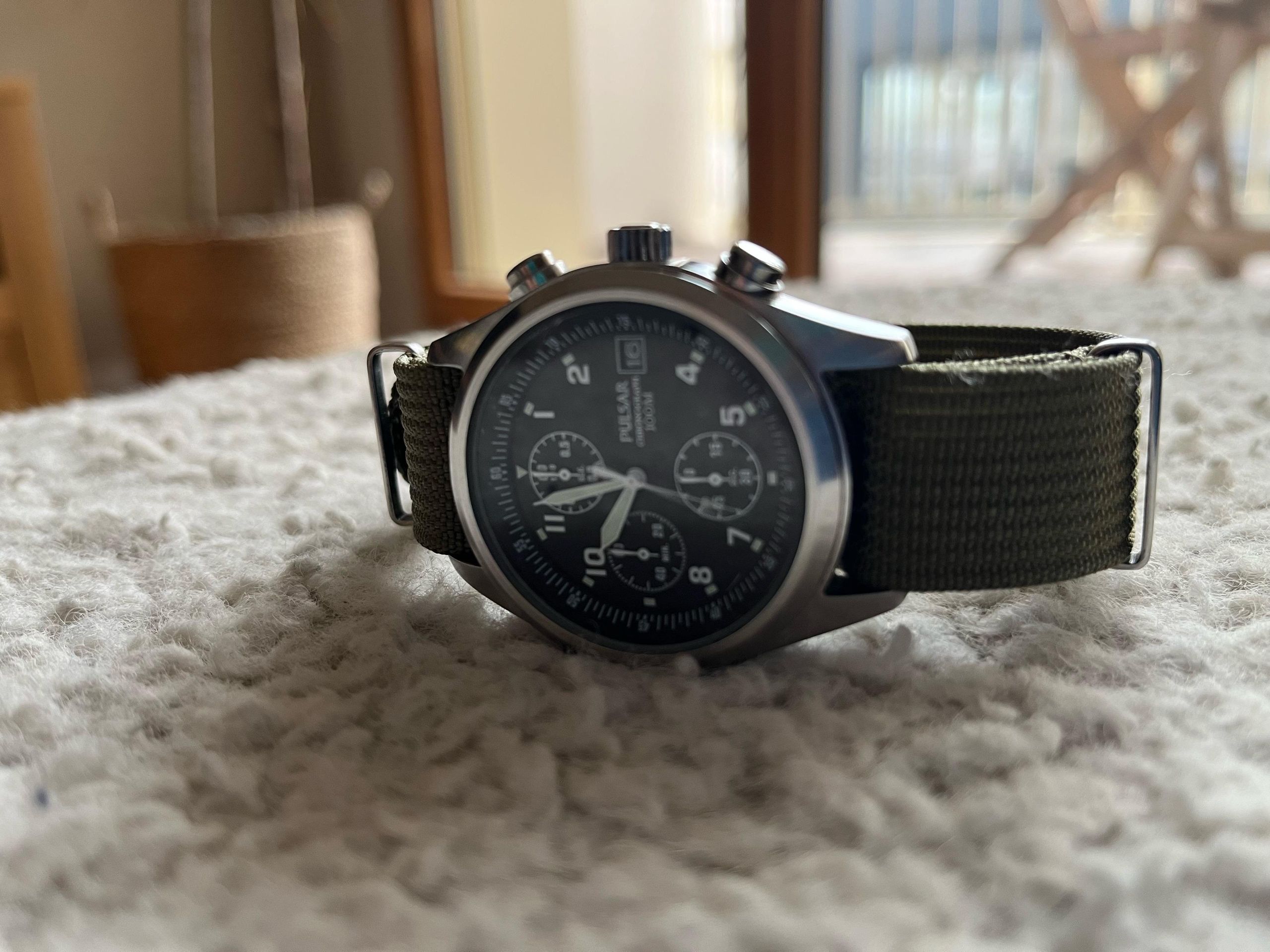 Pulsar 1st Generation Chronograph V657-X063 | WatchCrunch