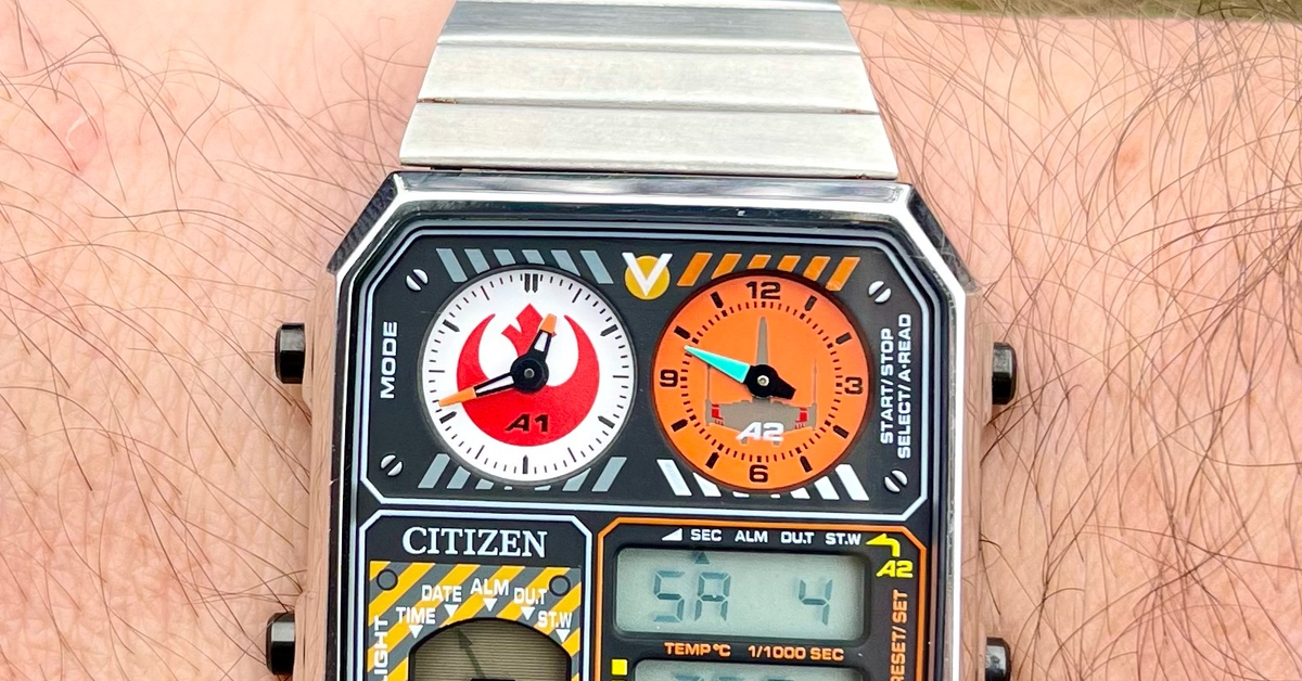 Citizen Ana-Digi Rebel Pilot | WatchCrunch
