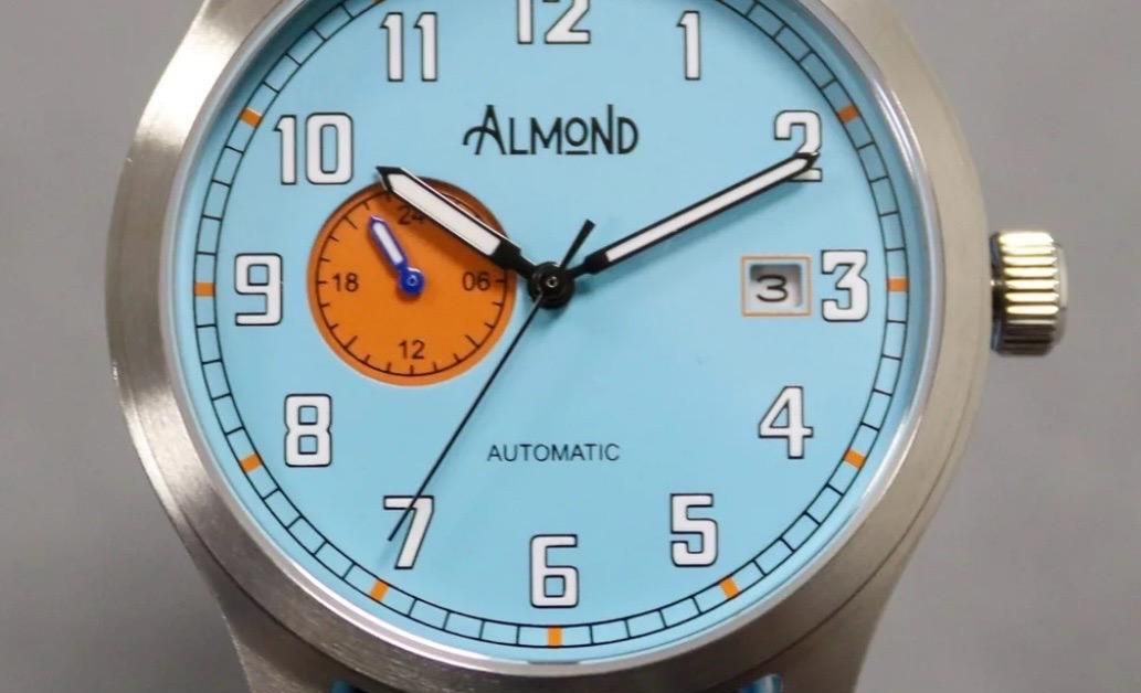 ALMOND RIFLEMAN FIELD - Sky Blue - NATO | WatchCrunch