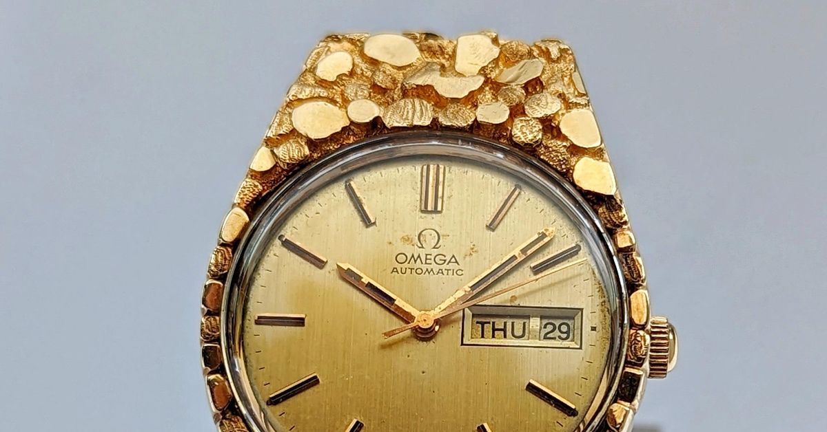 Nugget gold making a comeback? - Custom Vintage Omega Day-Date ...