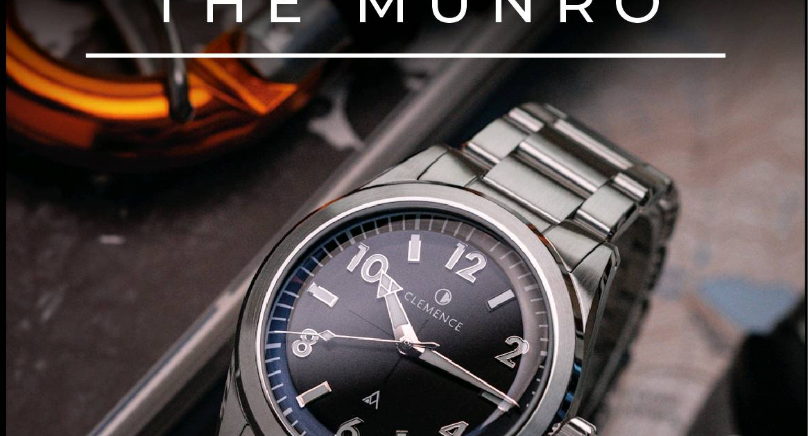 Introducing the Munro, our Best Ever Field Watch! (... and our first ...