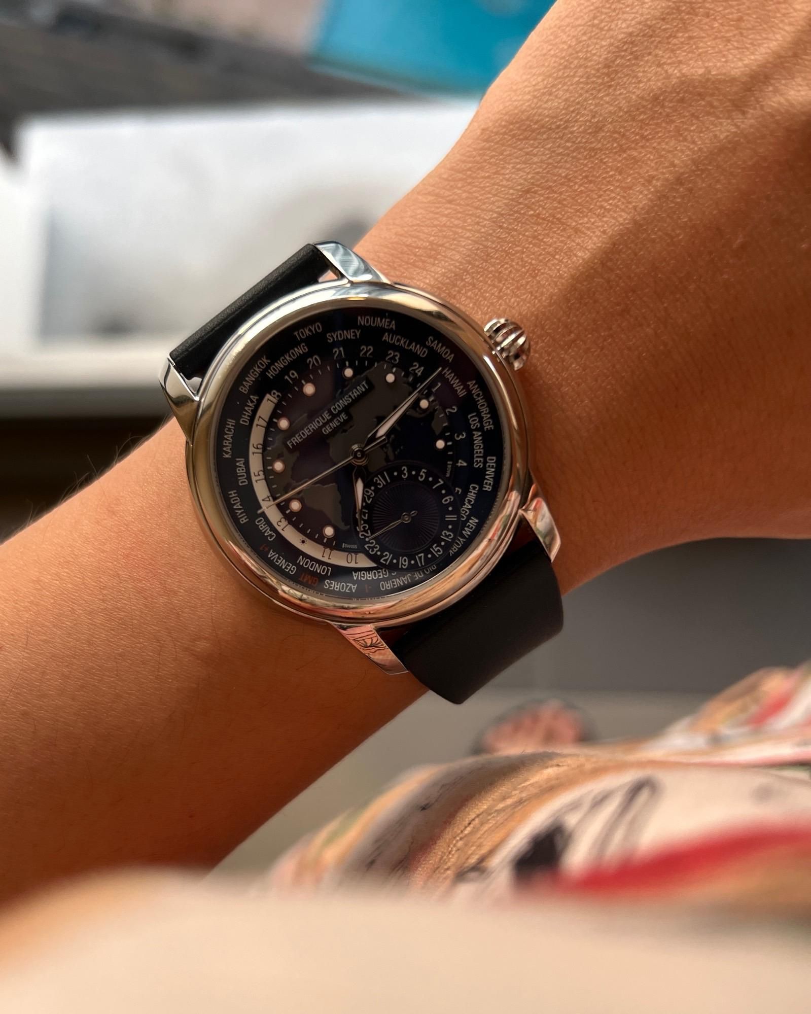 A timepiece that transcends the globe: Frederique Constant Manufacture ...
