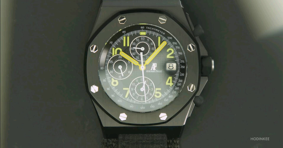 Is that a defect on the AP CEO's Royal Oak? | WatchCrunch