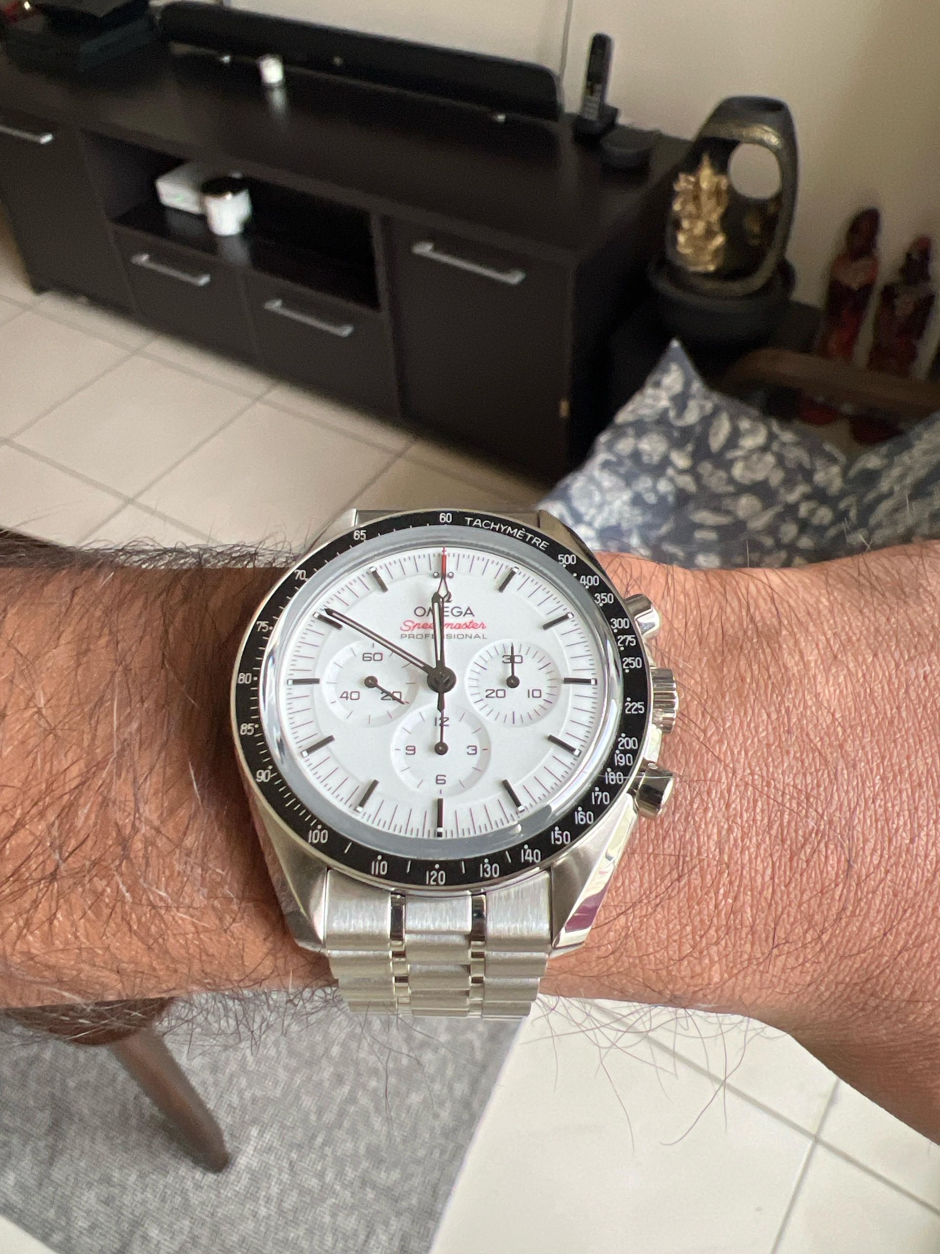 Omega Speedmaster Moonwatch Professional White Dial | WatchCrunch