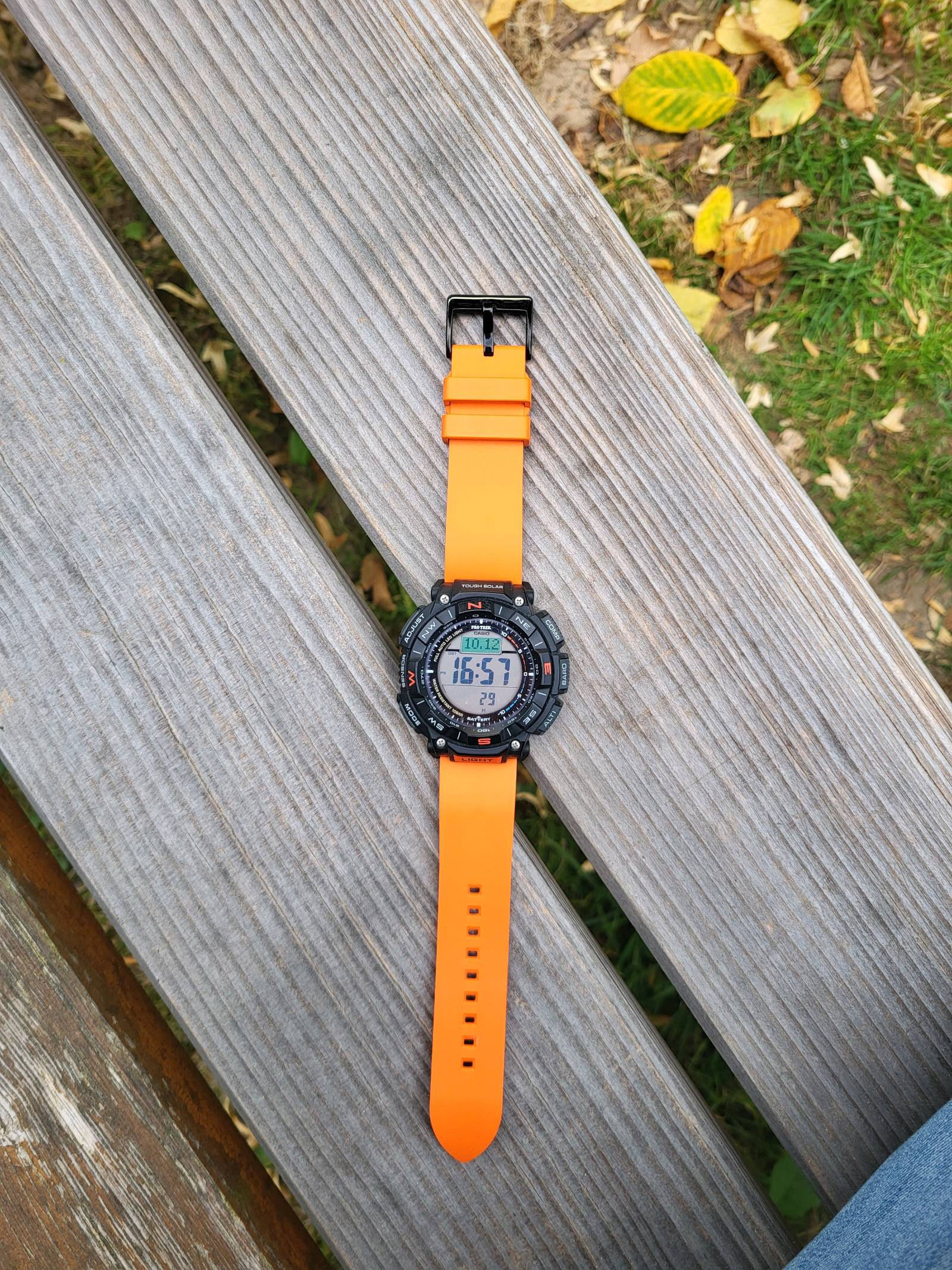 New strap for Casio Protrek PRG-340 | WatchCrunch