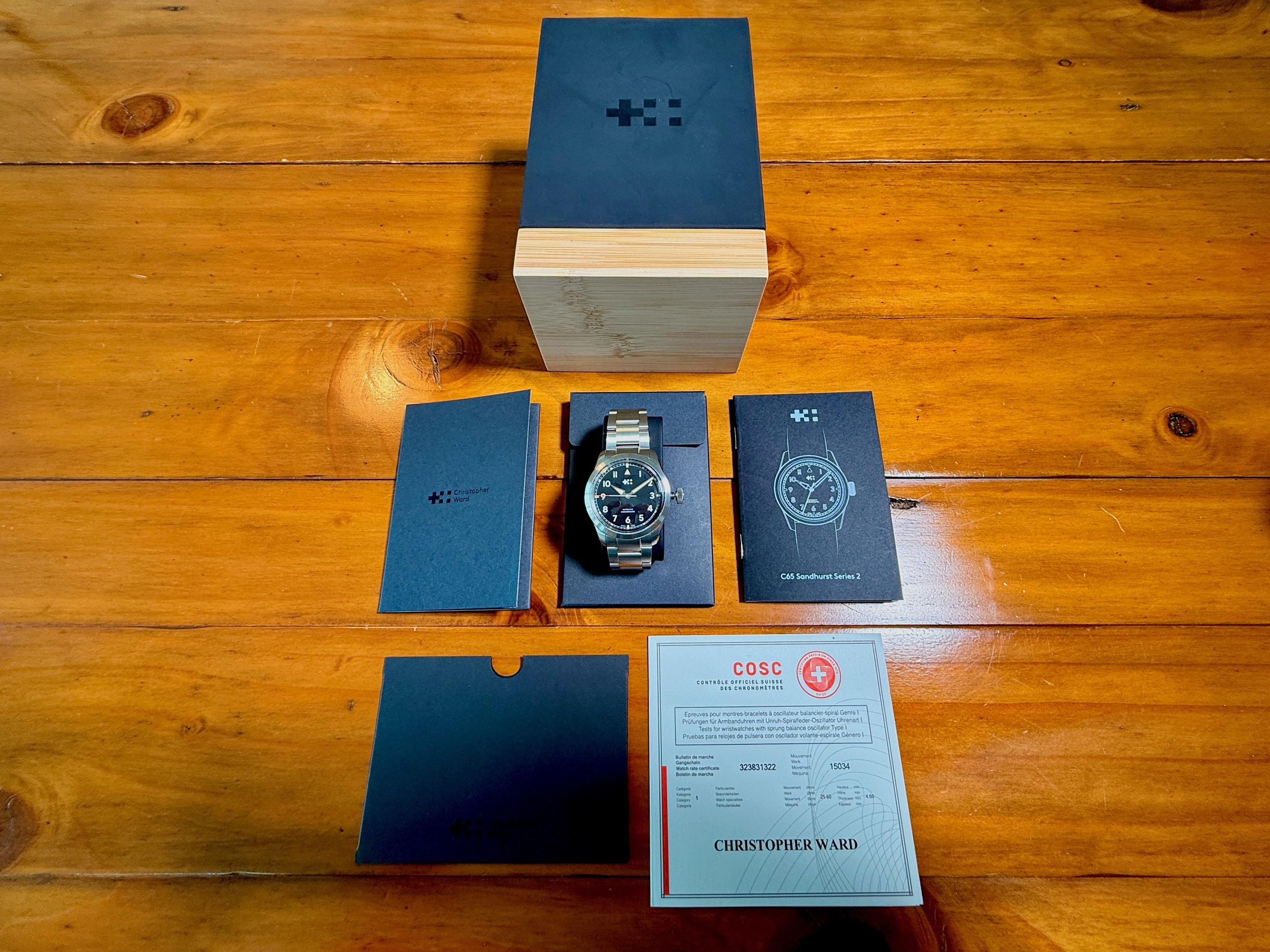 Pre-Owned Christopher Ward Sandhurst II For Sale