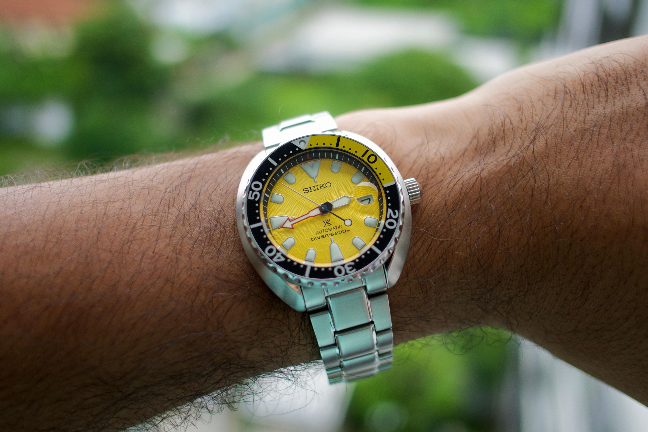 What’s your most amazing dial? Seiko Mini Turtle Zimbe | WatchCrunch