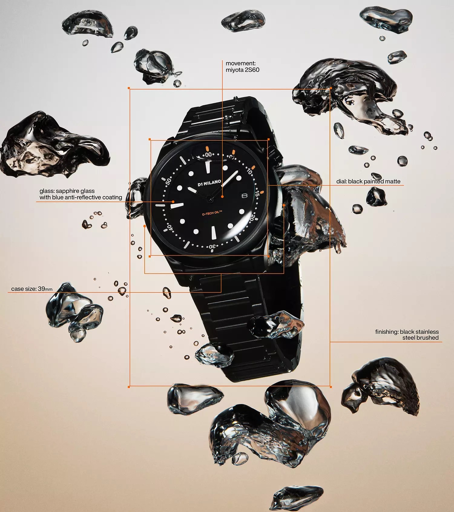 A watch filled with oil | WatchCrunch