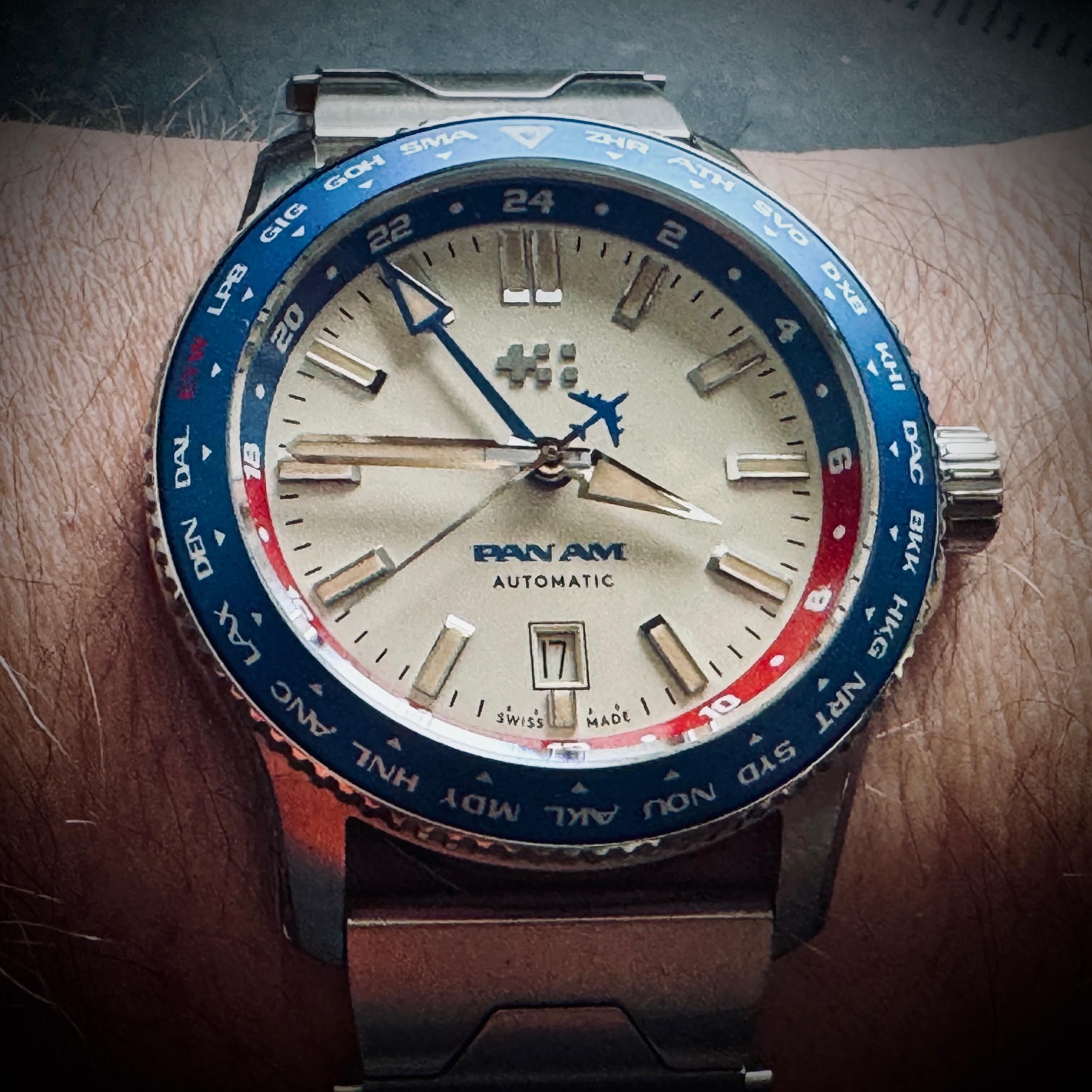 🚨New Pan Am ️ Christopher Ward | WatchCrunch