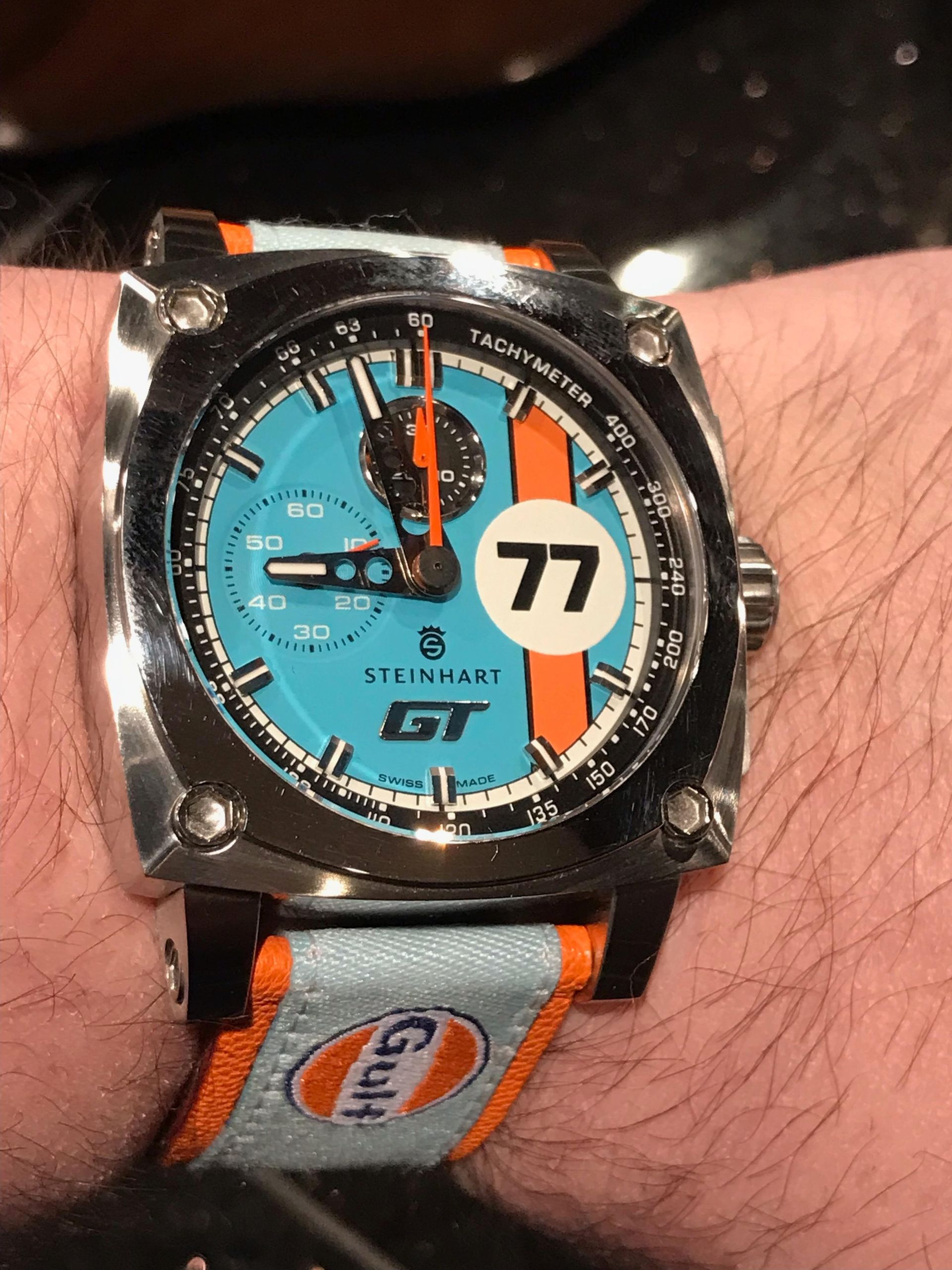 Are you a fan of racing watches especially GT Gulf-colors? Show us your ...