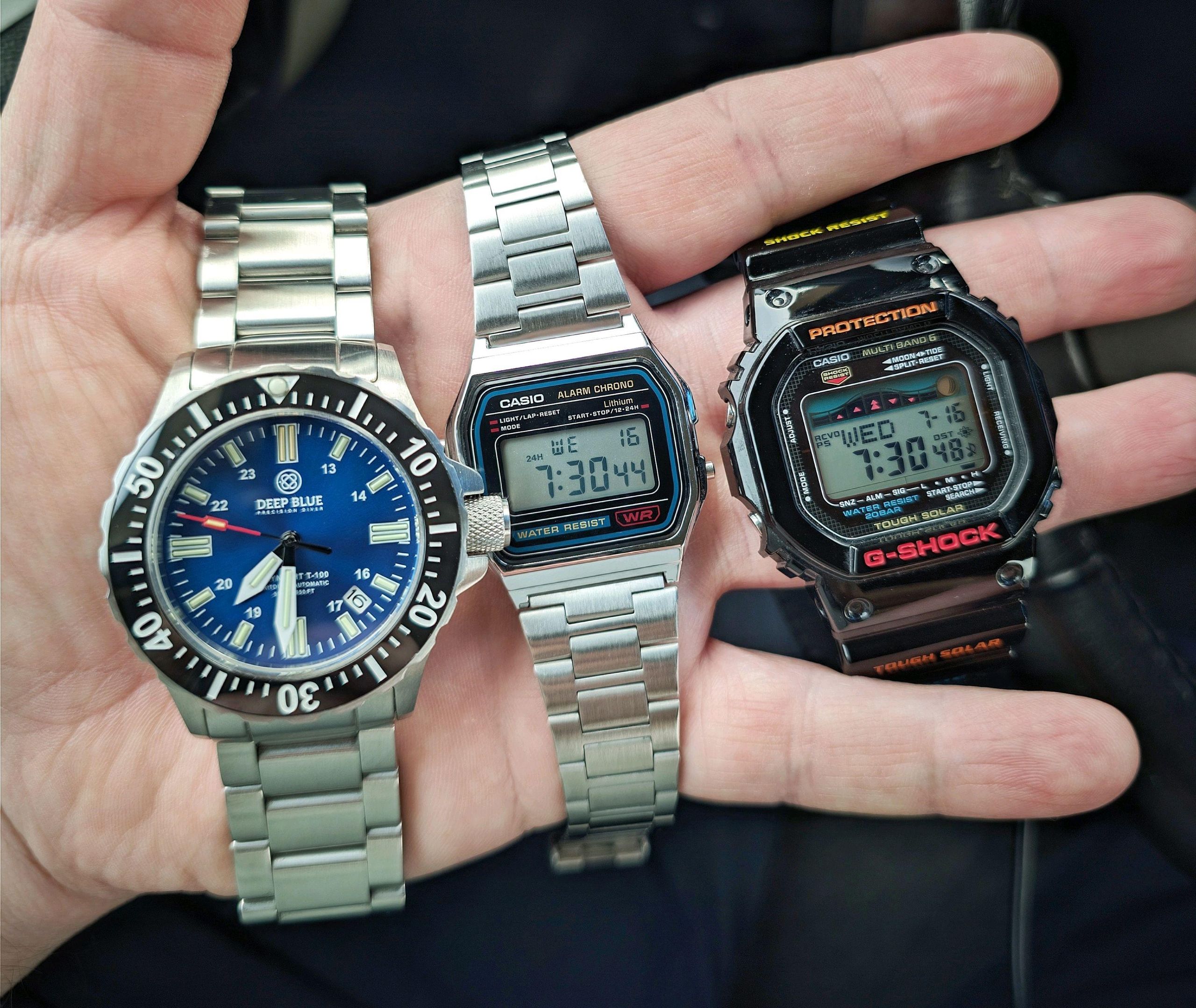 Day 5 of my coworkers not really caring if I switch watches during the ...