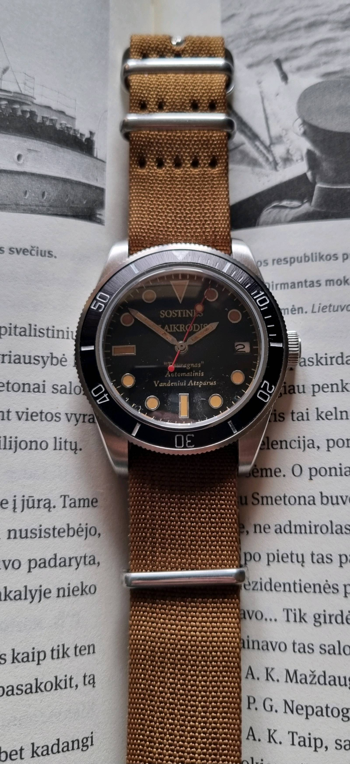 My custom faux-tina project. | WatchCrunch