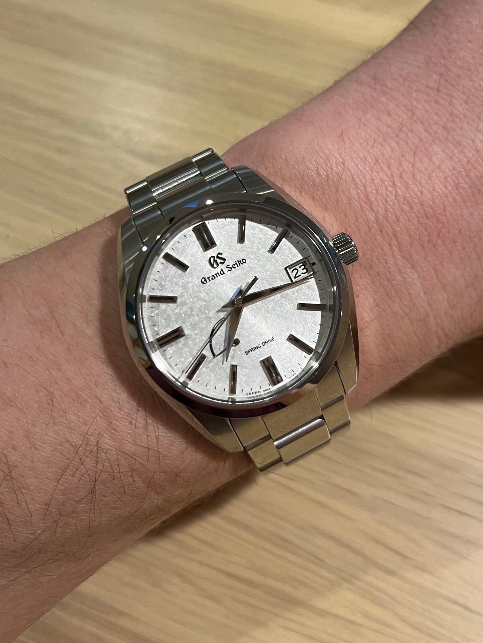 New Addition! Grand Seiko SBGA465 | WatchCrunch