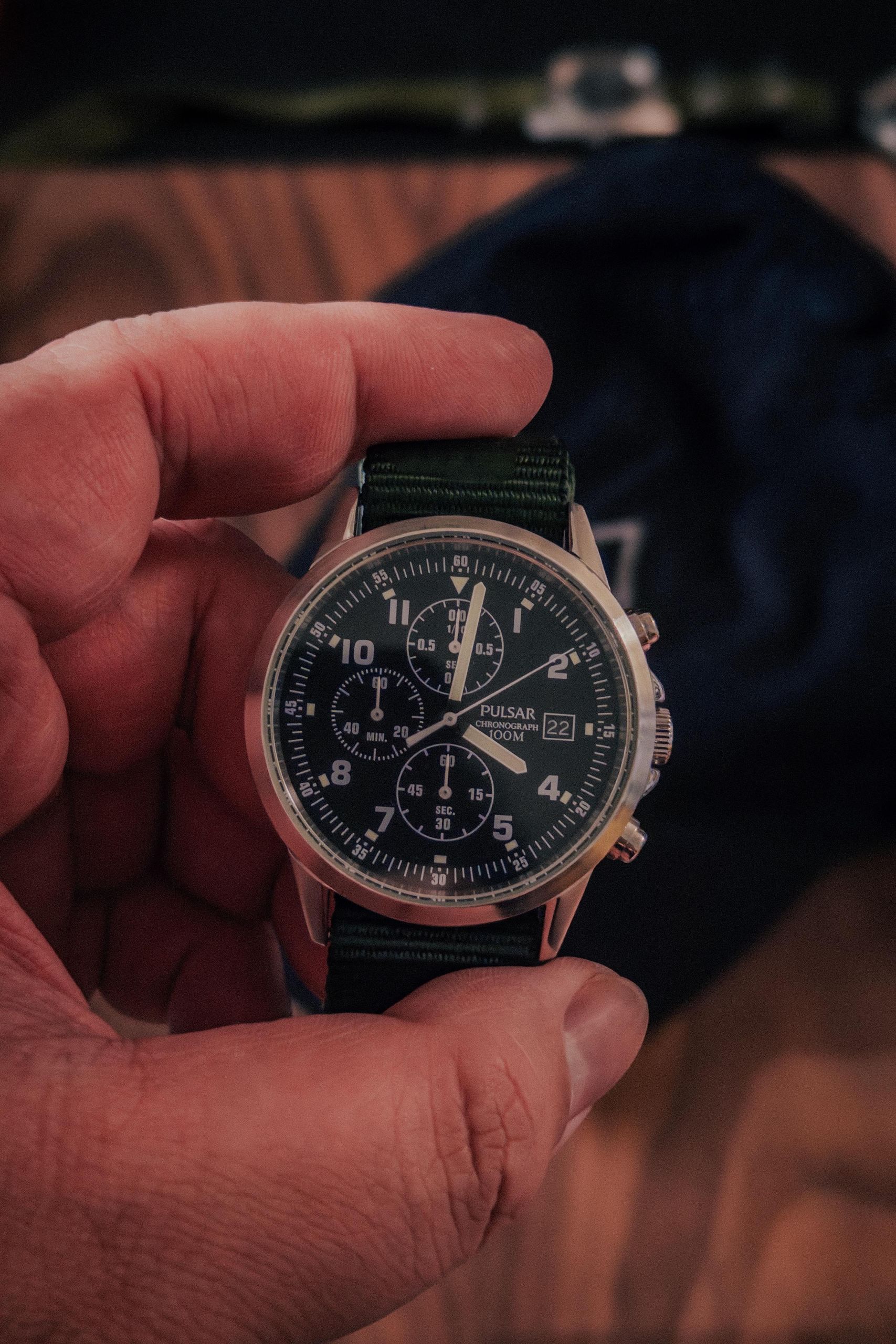NWA: Pulsar RAF Gen1 Chronograph Civilian version | WatchCrunch