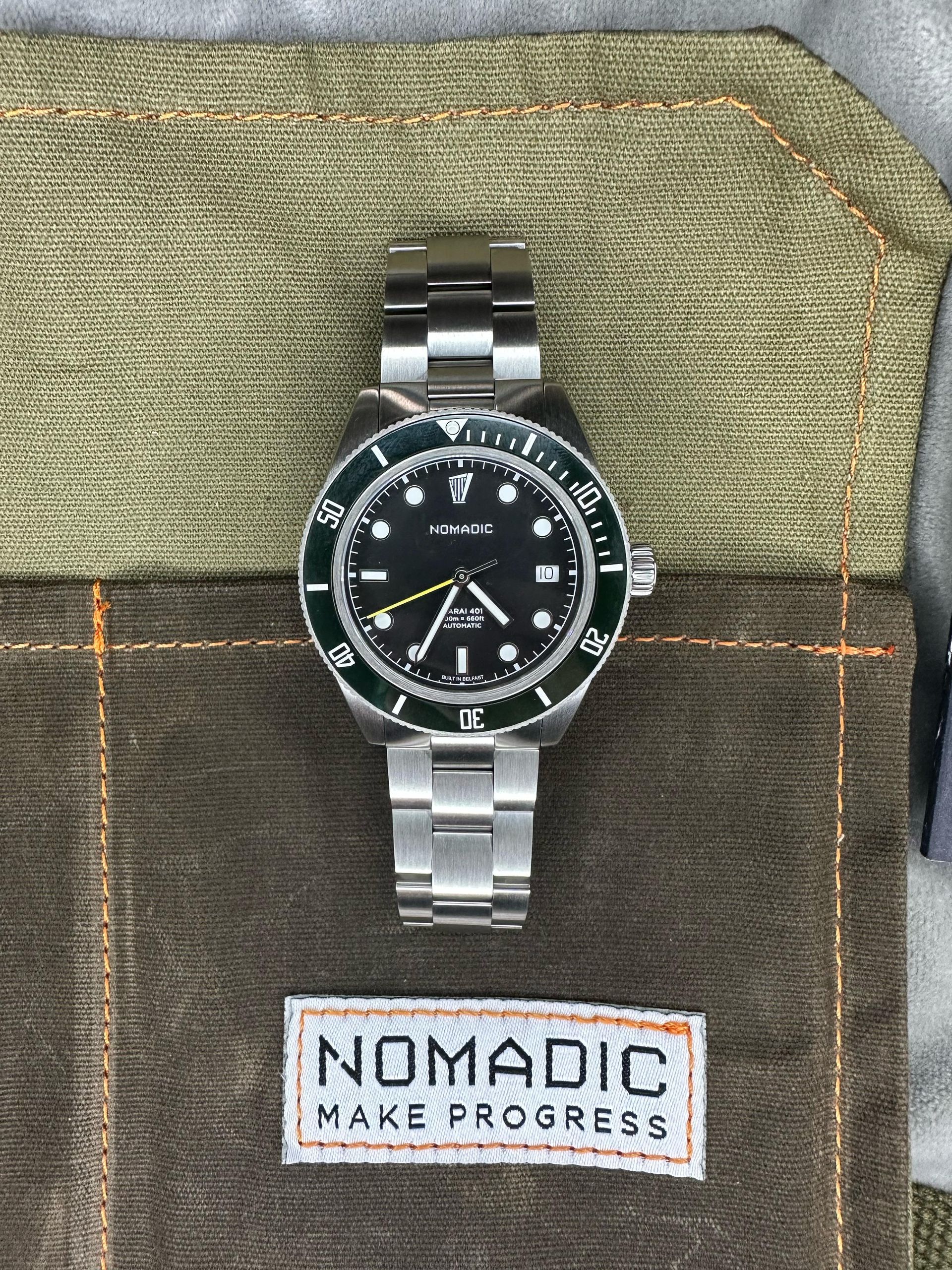 Nomadic Marai 401 St. Patrick’s day limited edition | WatchCrunch