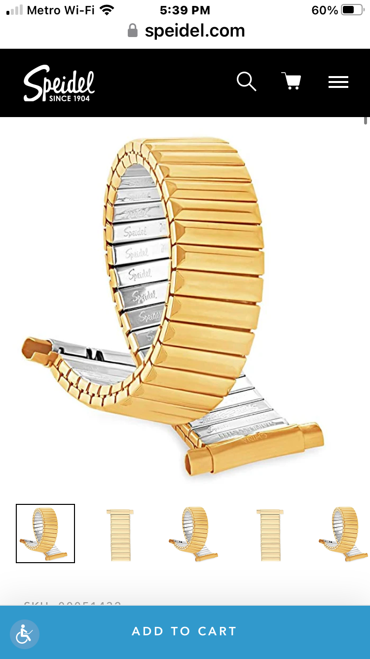 Metal expansion bands aka stretch bands aka expansion bracelets ...