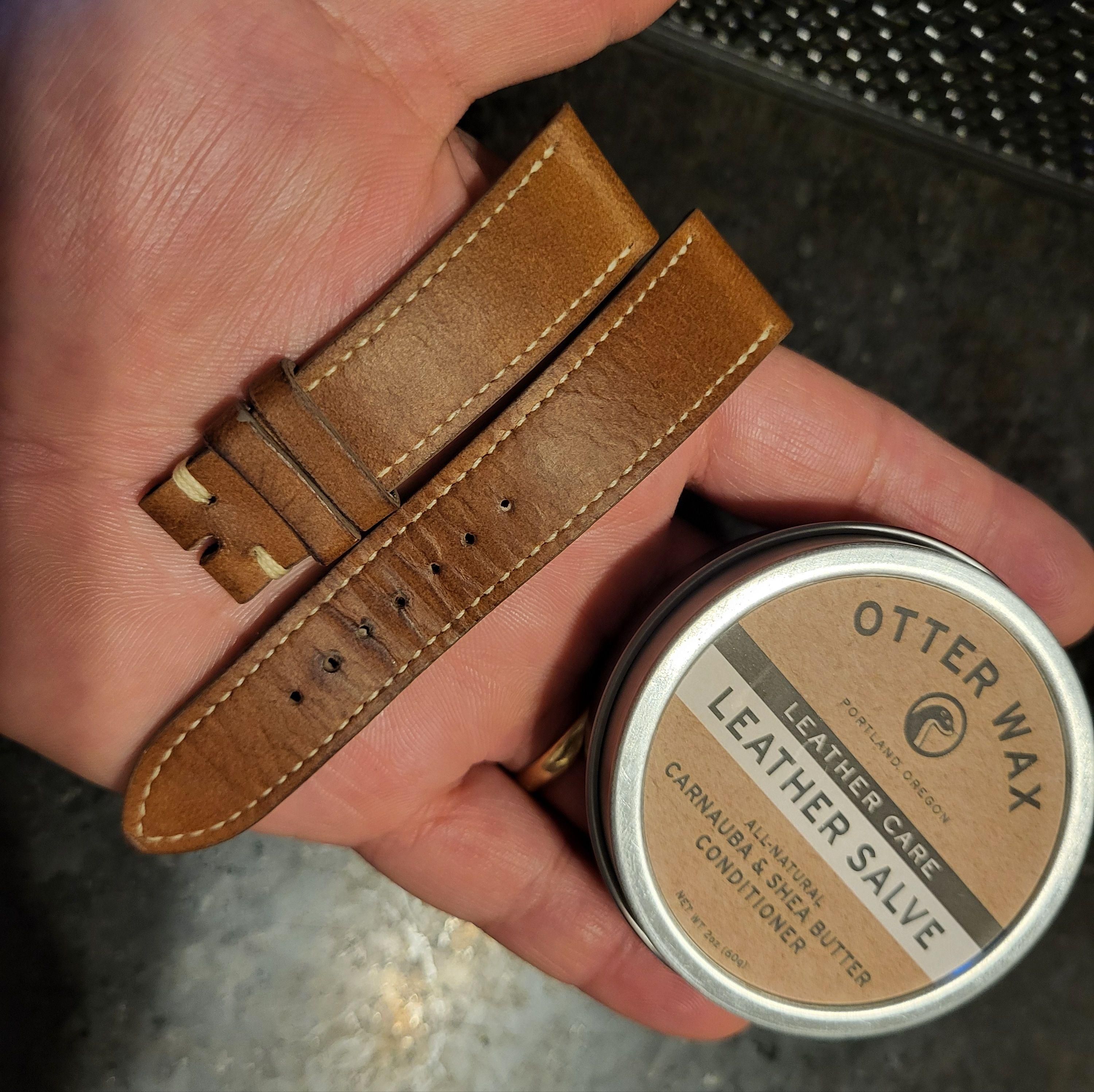 Do you use a leather strap on a second hand watch, or do you replace it ...