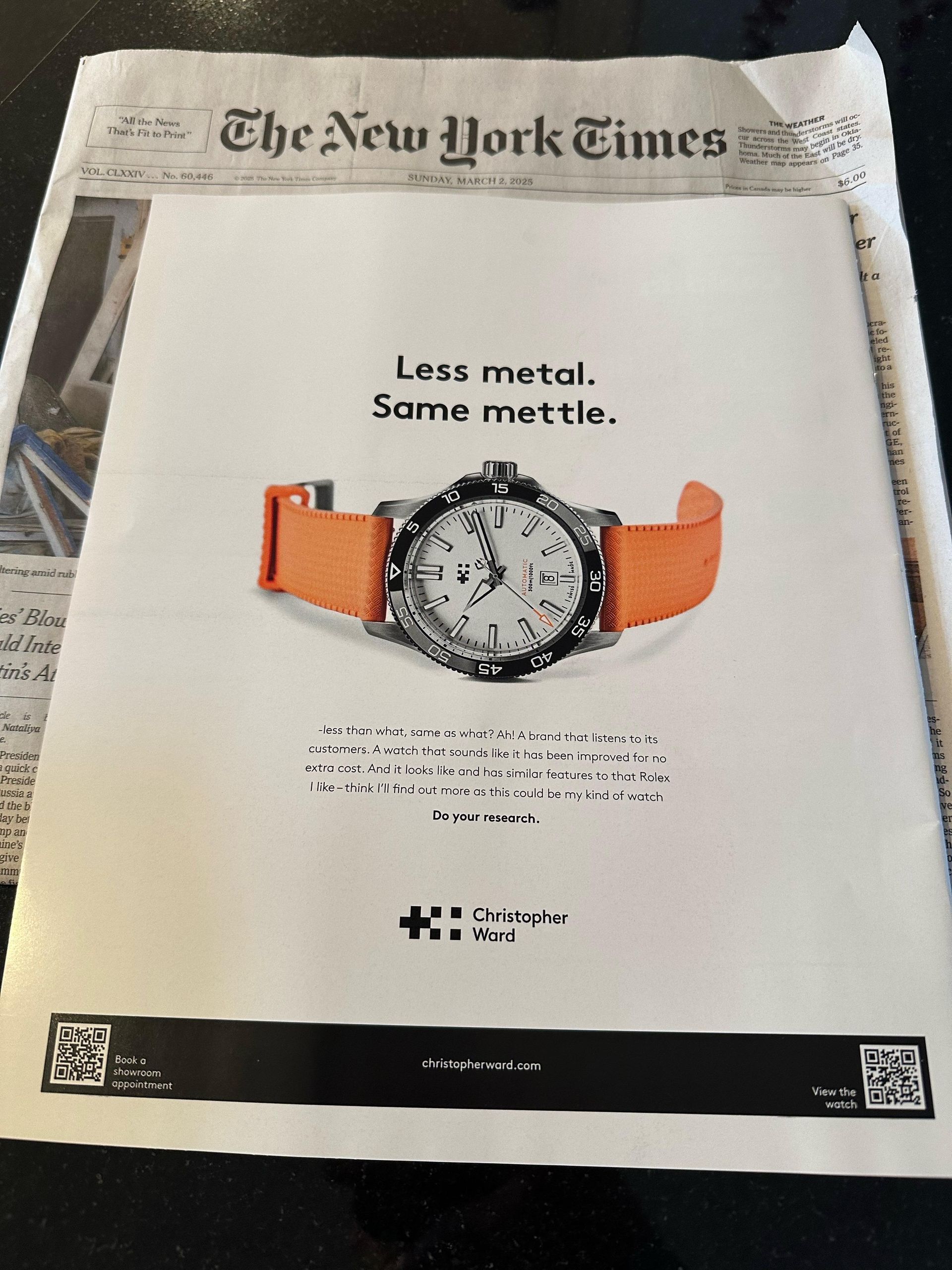 CW ad in the New York Times? | WatchCrunch