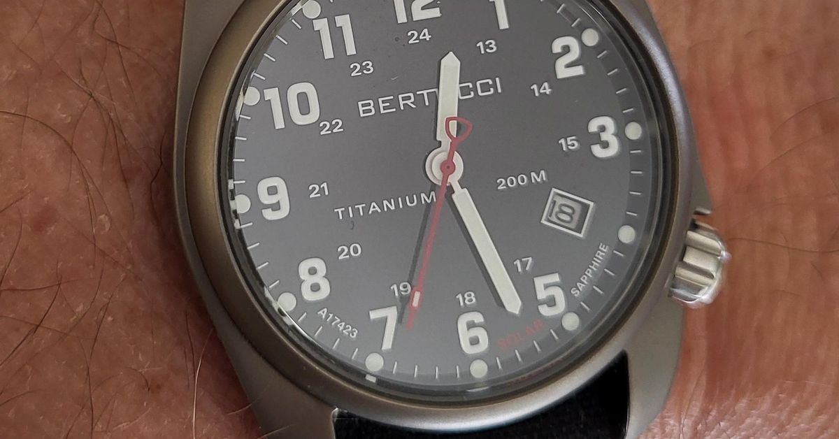 Spending a Week with One Watch on the Wrist: A Review of the Bertucci A ...