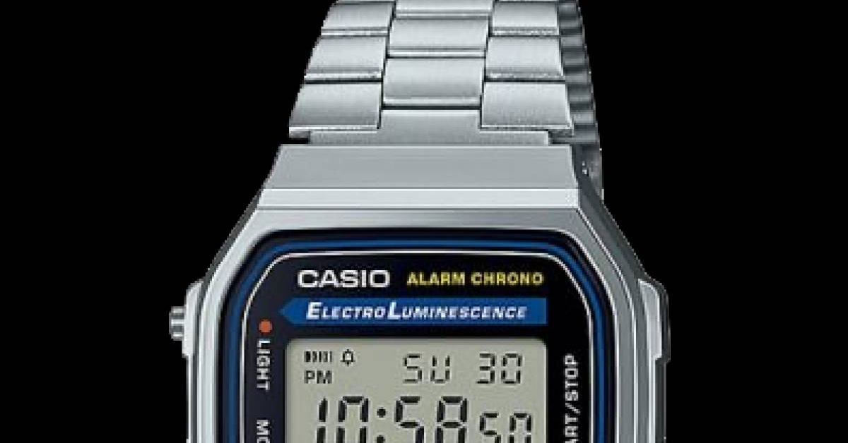 Casio A168WA-1 | WatchCrunch