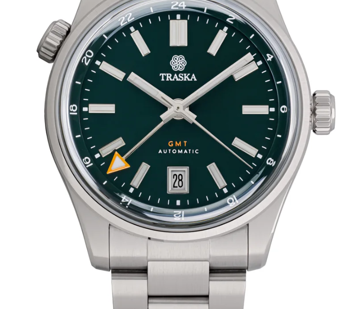 Traska Venturer GMT (Bottle Green) Ordered Today | WatchCrunch