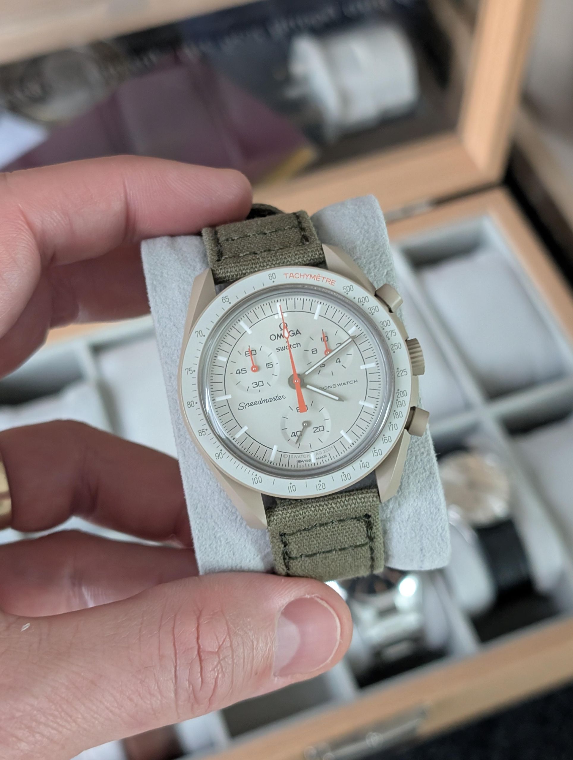 MoonSwatch Jupiter | WatchCrunch