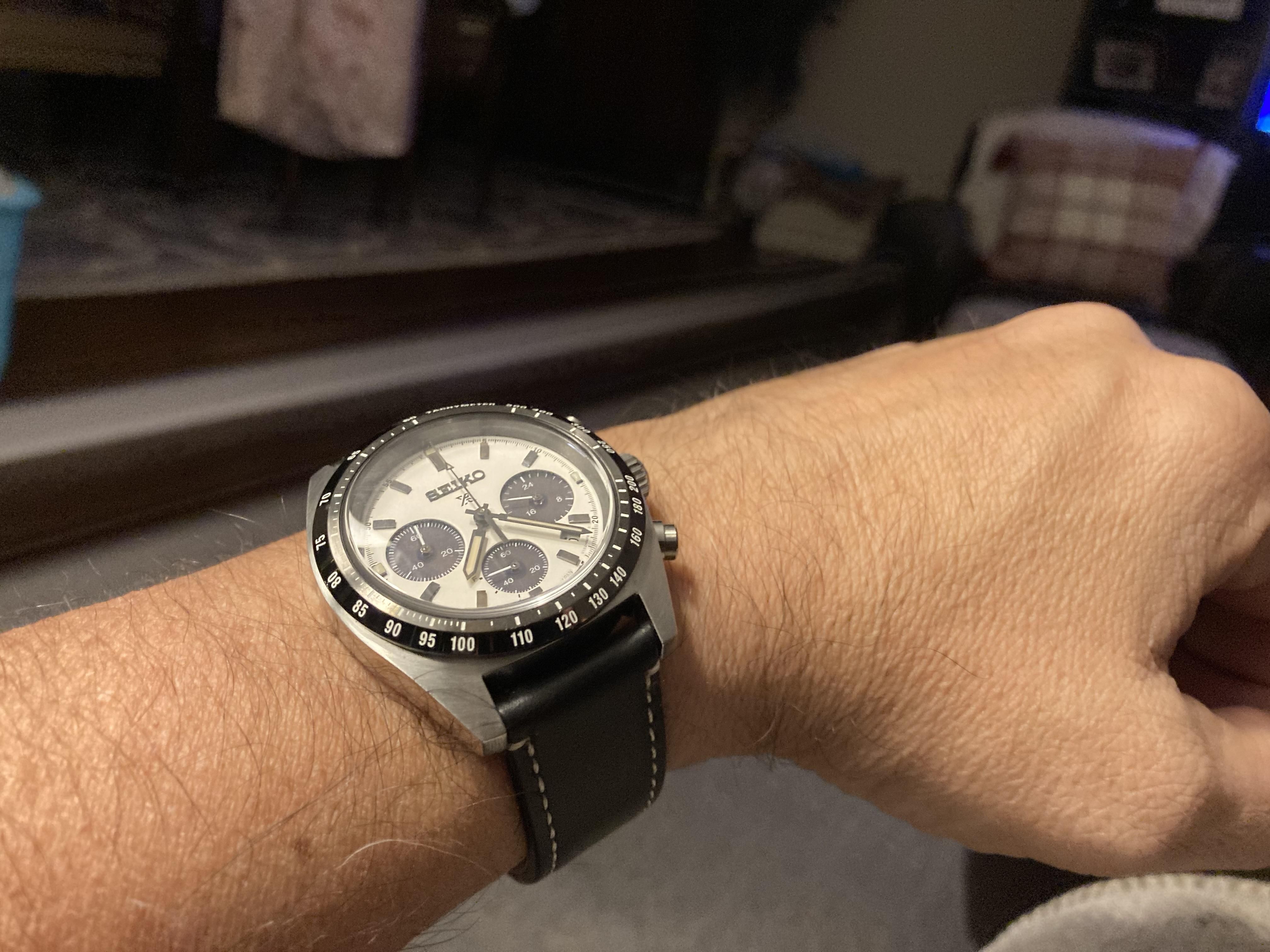 New strap for Seiko Speedtimer | WatchCrunch