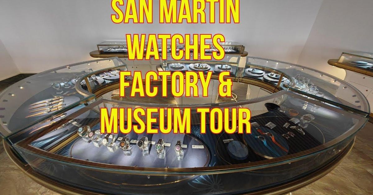 San Martin factory tour | WatchCrunch