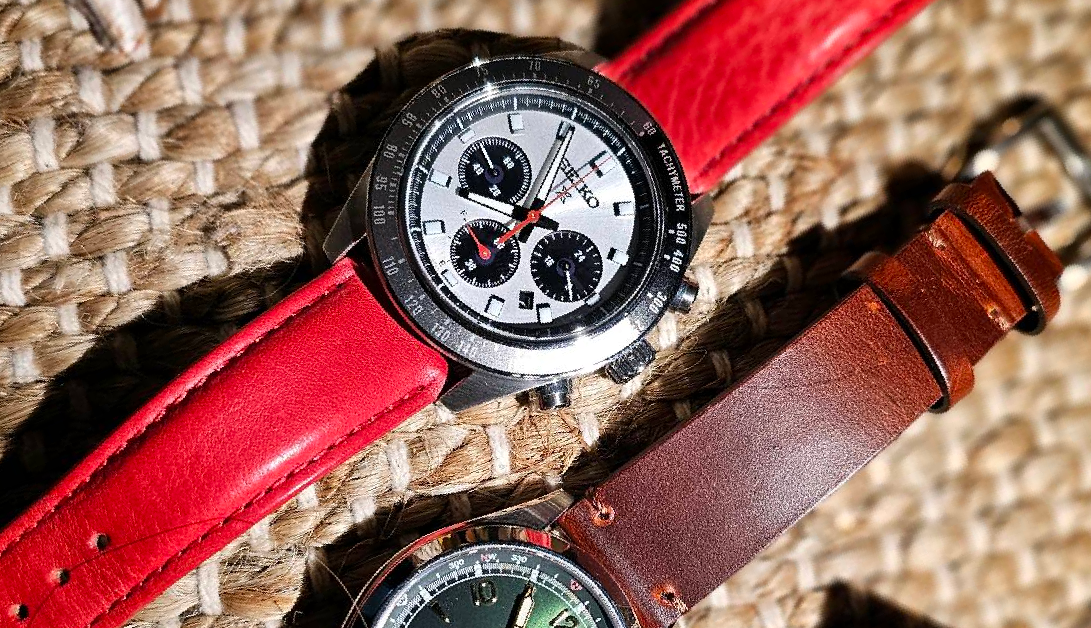 My Seiko SSC911 and SBDC091 on leather bands | WatchCrunch