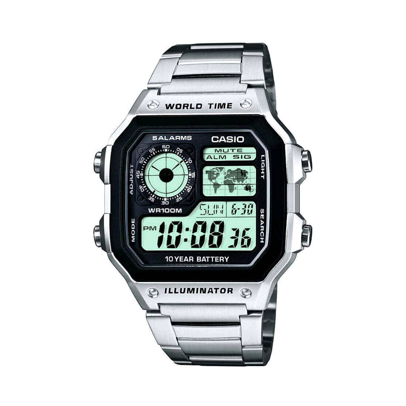 Casio World Time Illuminator #2 AE1200 | WatchCrunch