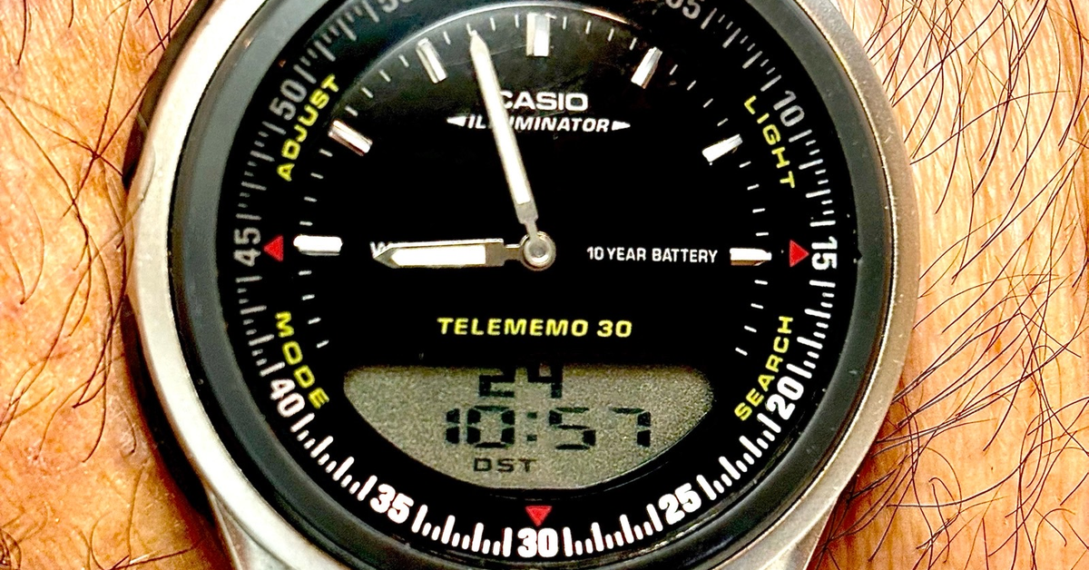 Casio Analog-Digital AW-80 | WatchCrunch