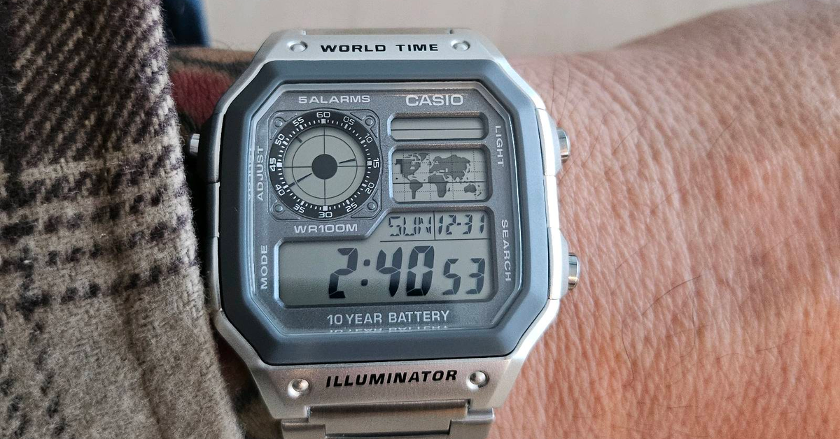 New watch day...Casio World Time | WatchCrunch
