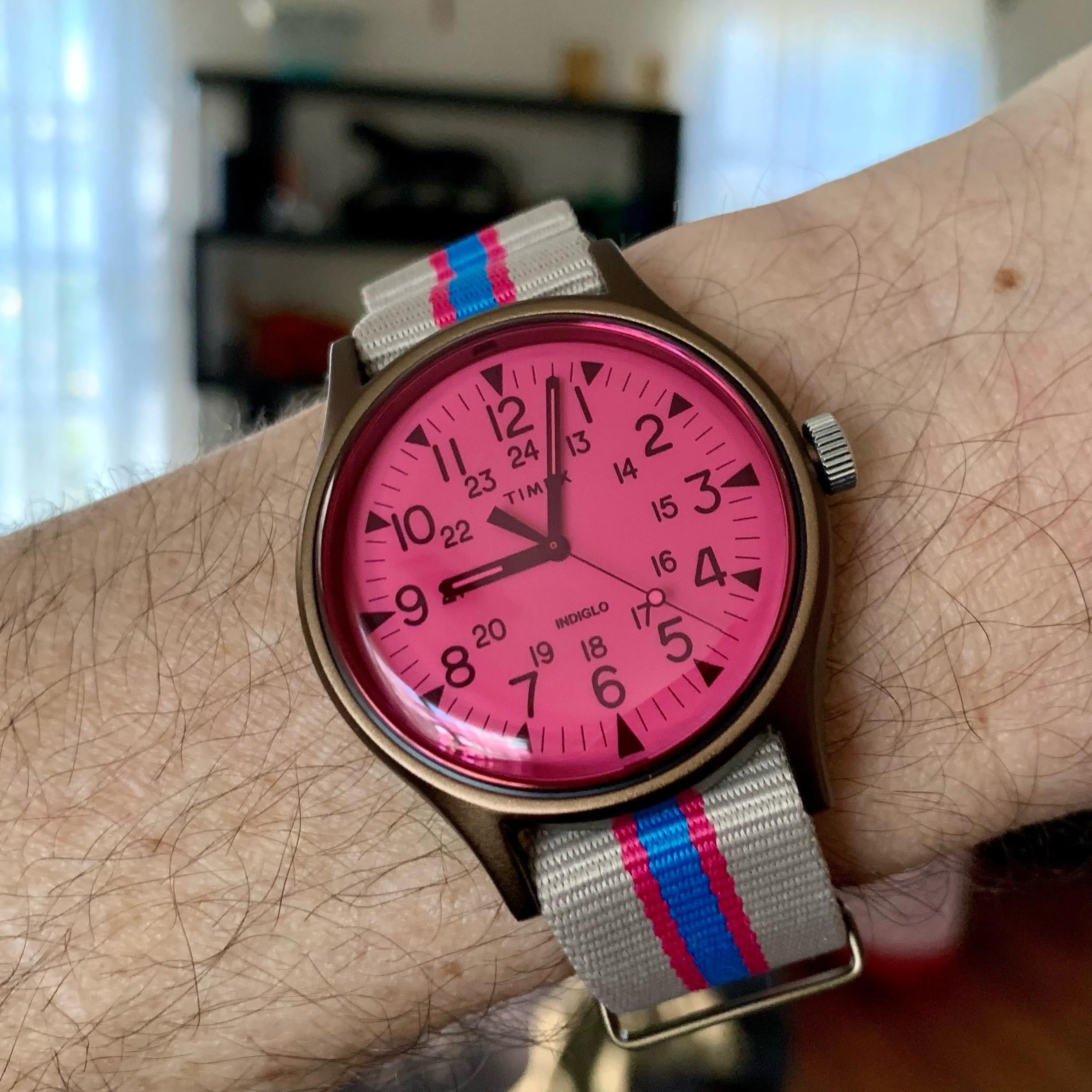 Timex MK1 California Pink | WatchCrunch