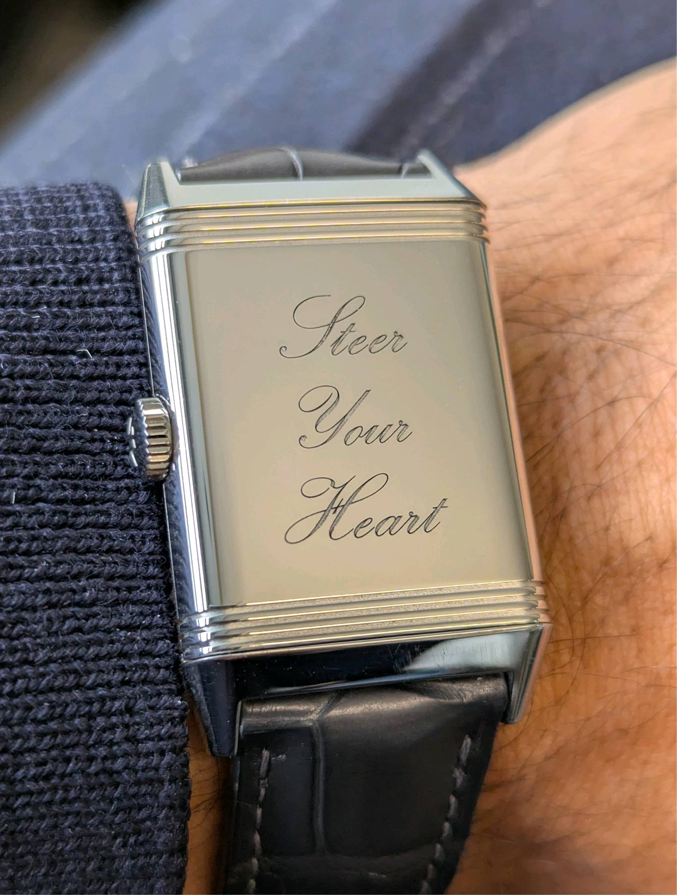 Reverso finally engraved! | WatchCrunch